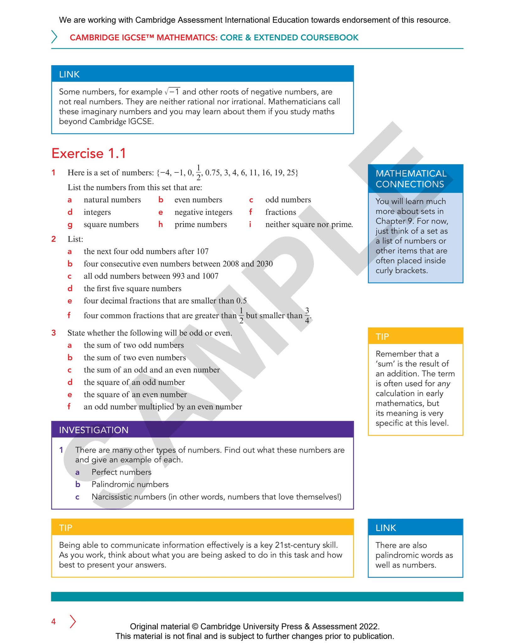 Cambridge IGSCE - Mathematics Core and Extended by Cambridge ...