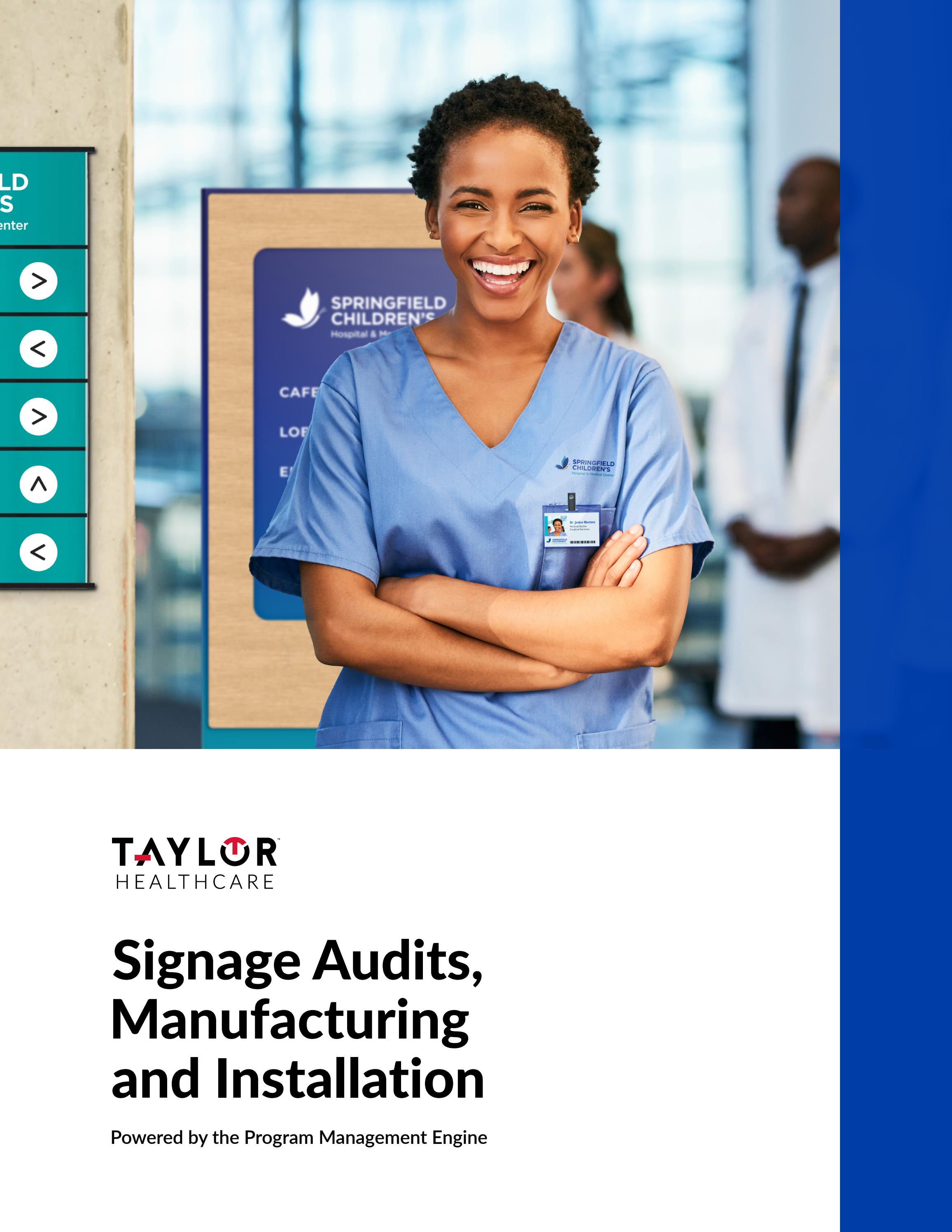 Signage Audits,Manufacturing and Installation Flipbook by Taylor - Issuu