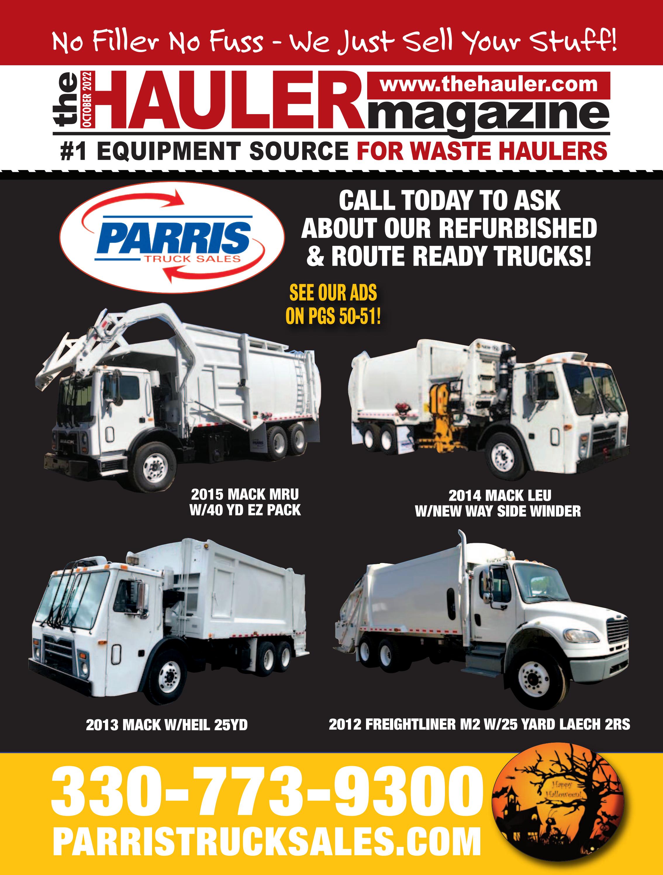 The Hauler Magazine October 2022 Issue by MME Media LLC - Issuu