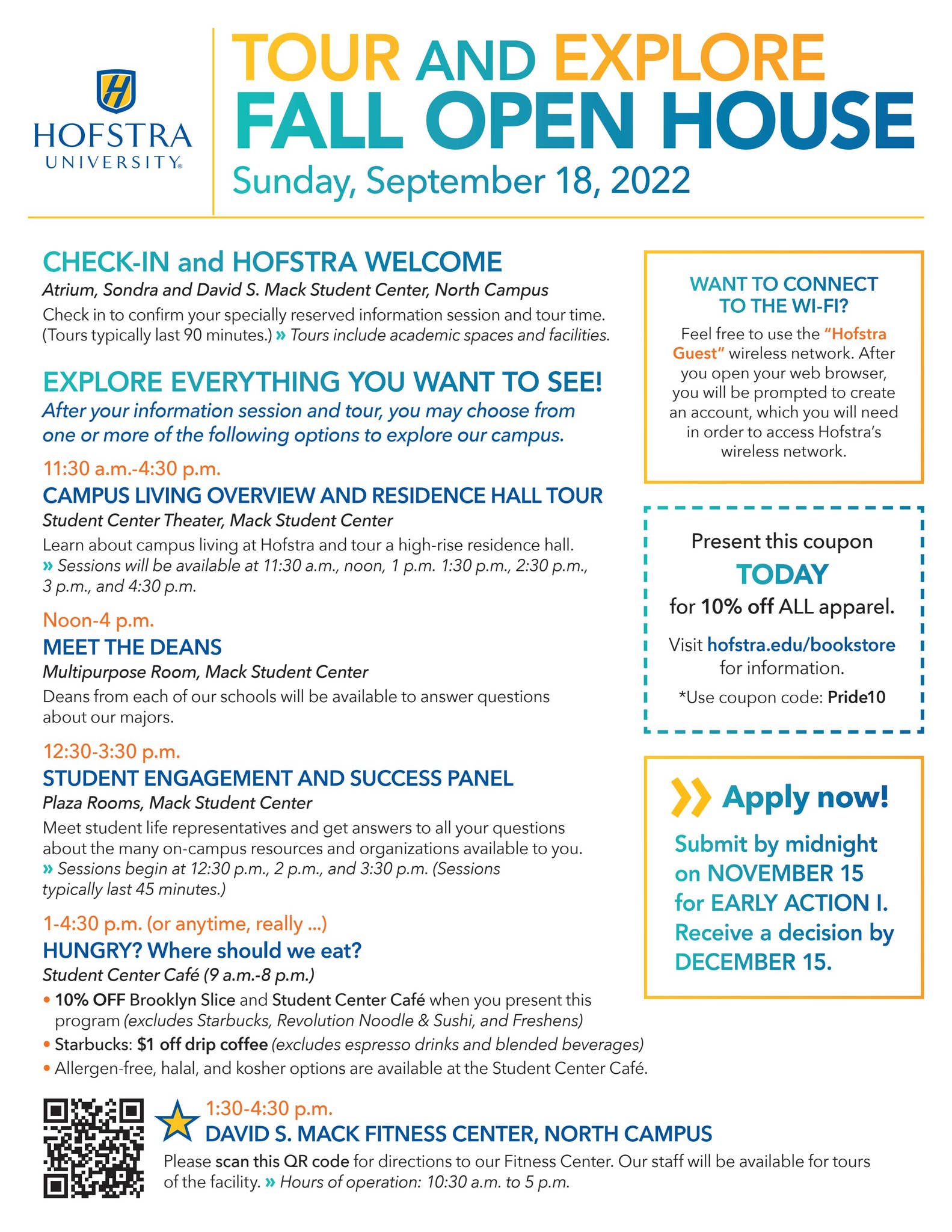 Tour and Explore Fall Open House - Sunday, September 18, 2022 by ...