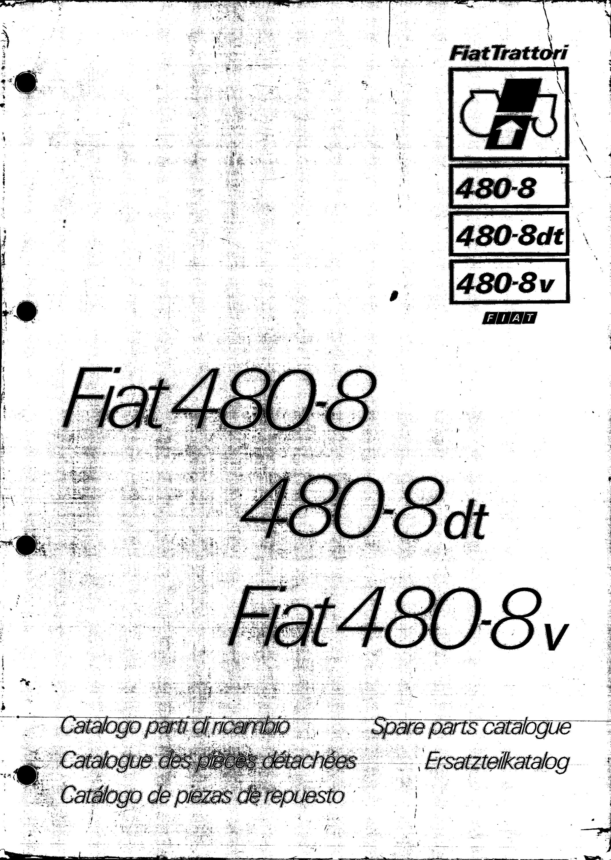 Fiat 480-8 DT Service Parts Catalog Manual by epartsmanuals - Issuu