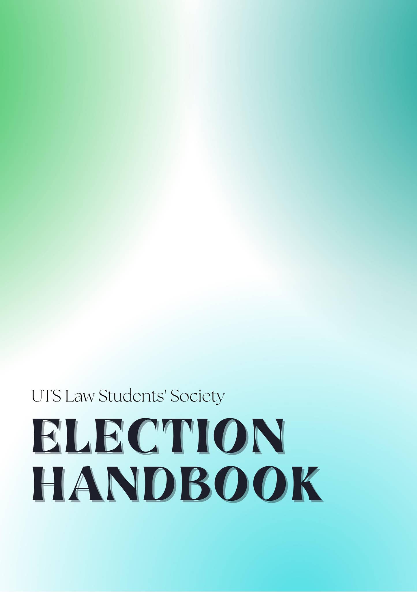 Election Handbook 2022 by UTS Law Students' Society - Issuu