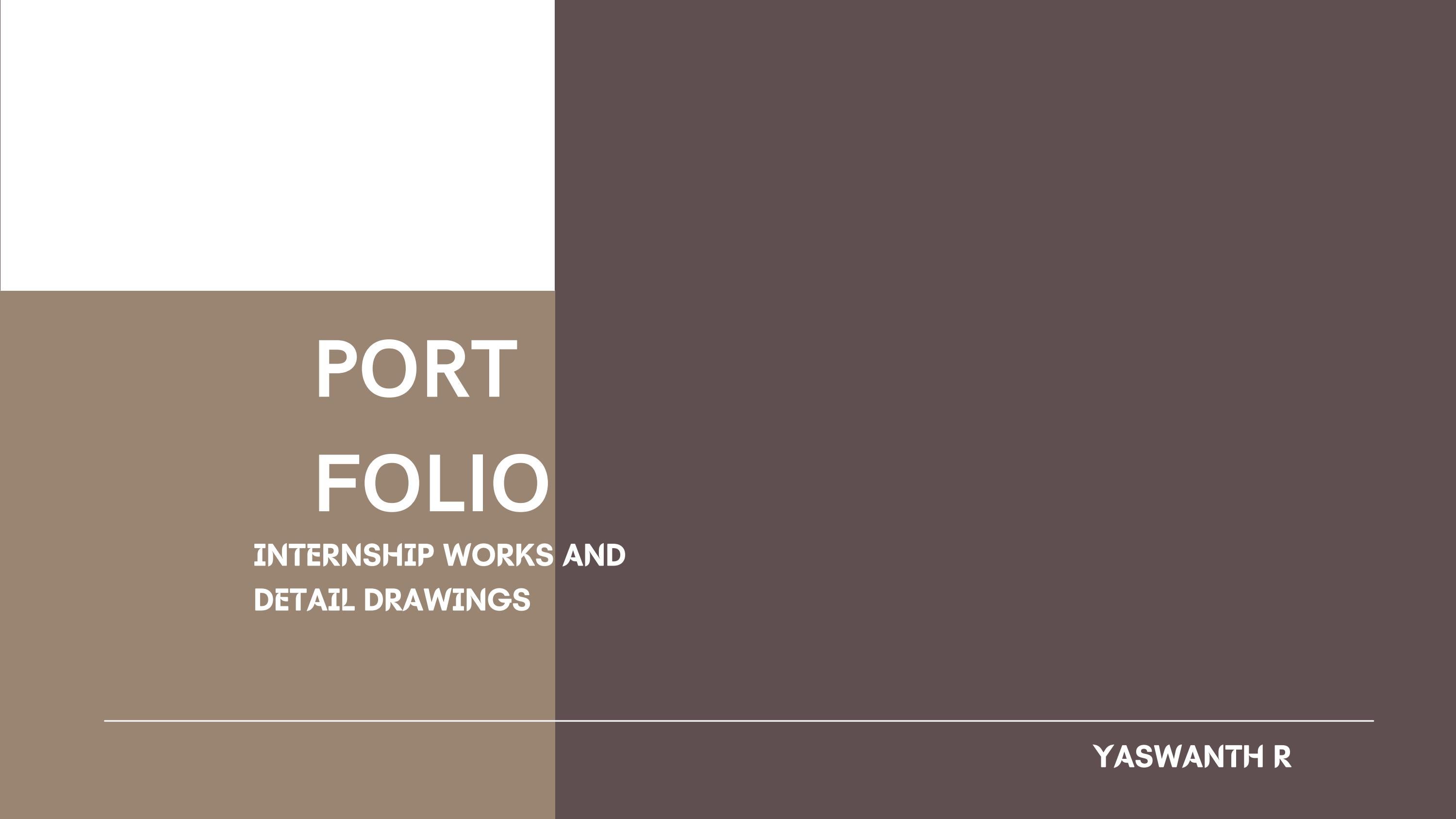 Architecture Portfolio by YASWANTH R - Issuu