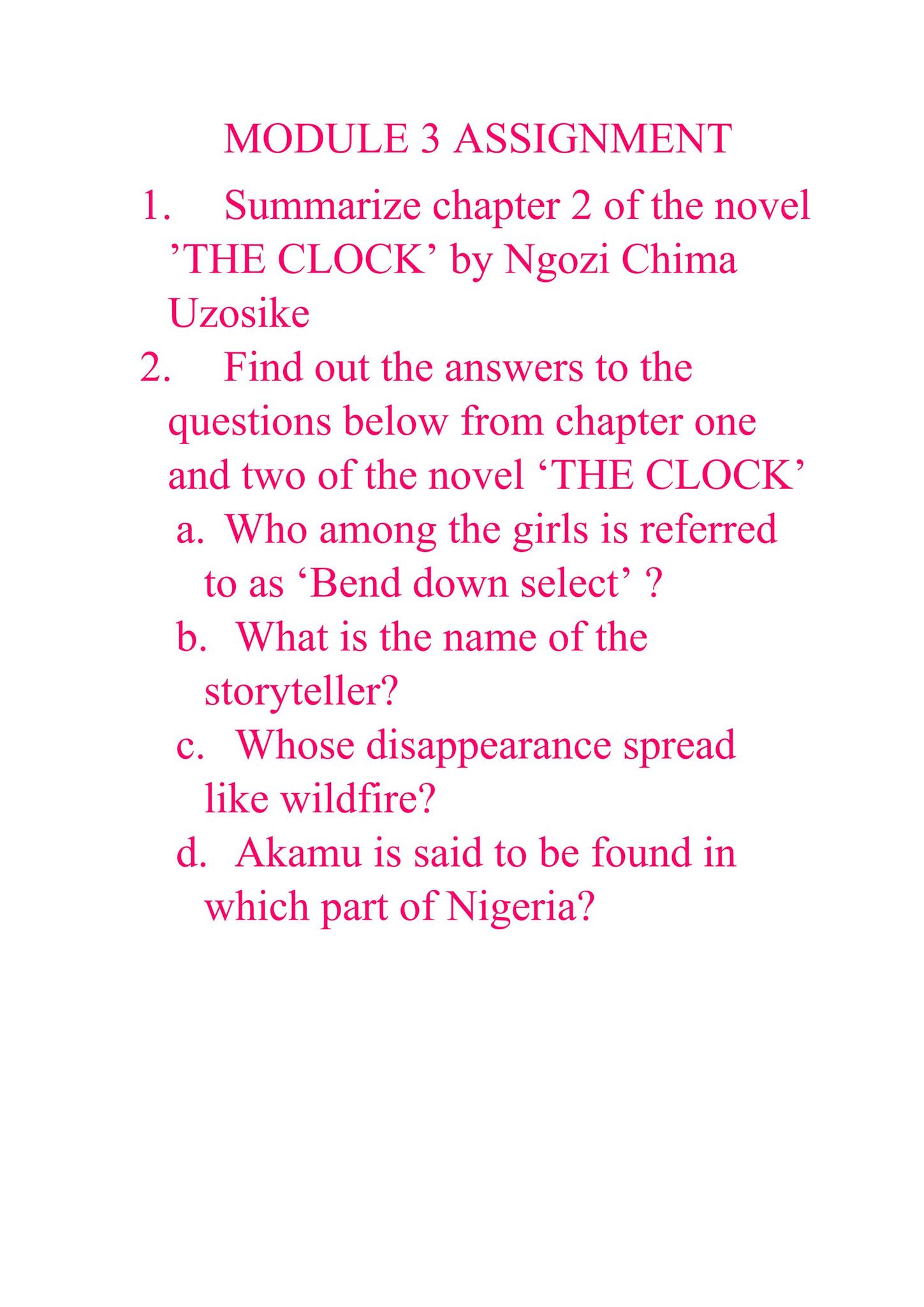 Module 3 Assignment by Gra chef - Issuu