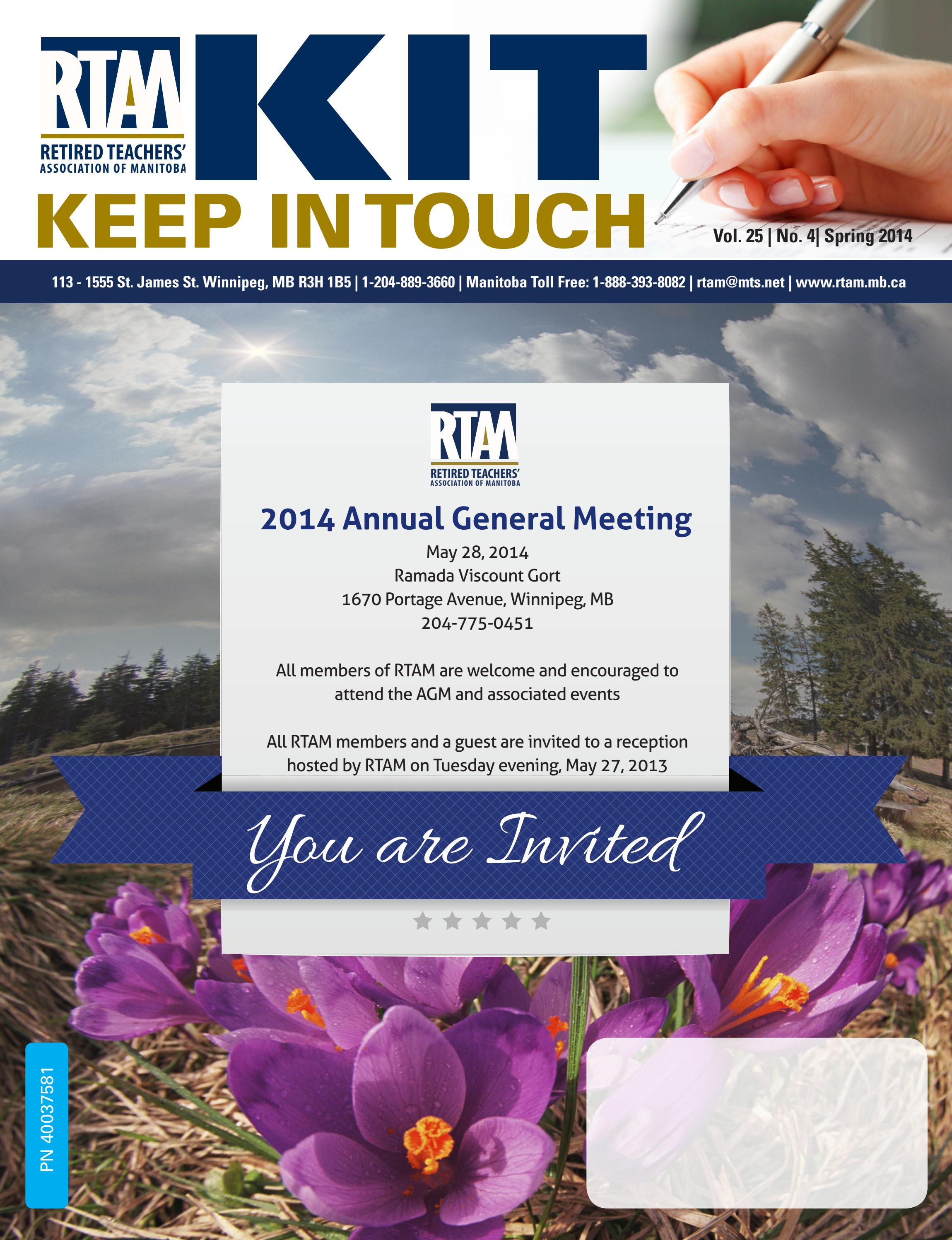 KIT Magazine - Spring 2014 by retiredteachers - Issuu