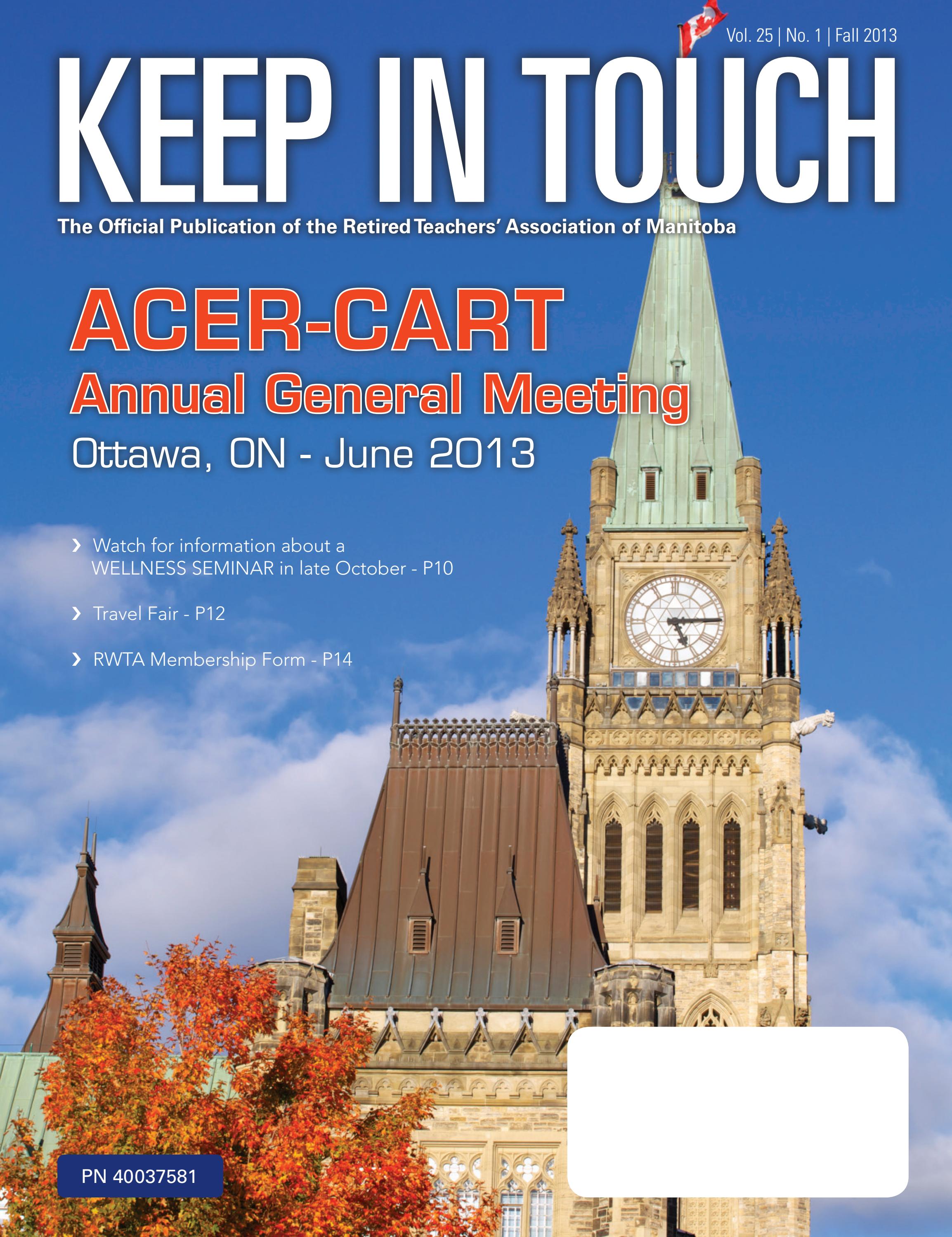 KIT Magazine - Fall 2013 by retiredteachers - Issuu