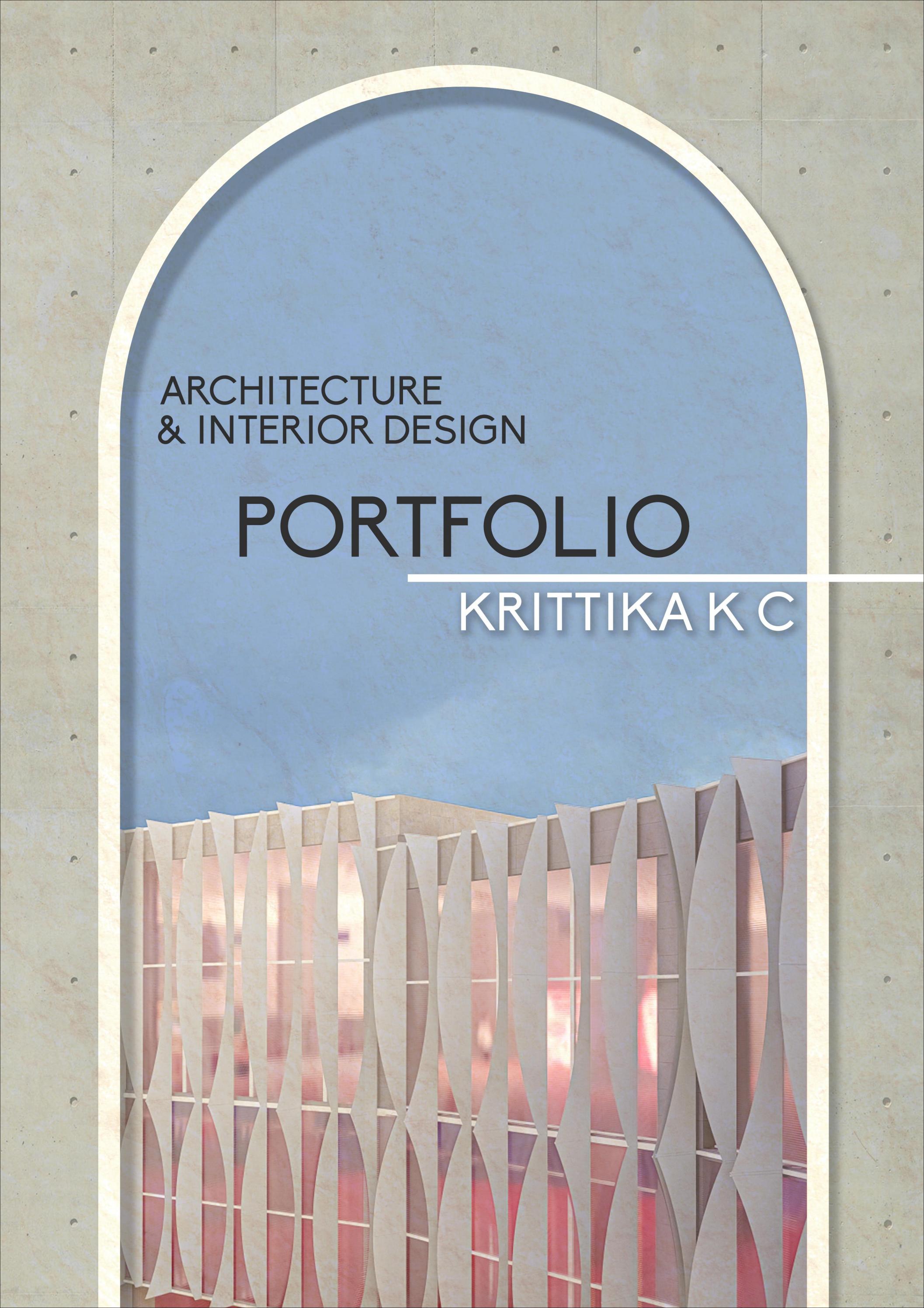 Architecture And Interior Design Portfolio By Krittika K C Issuu