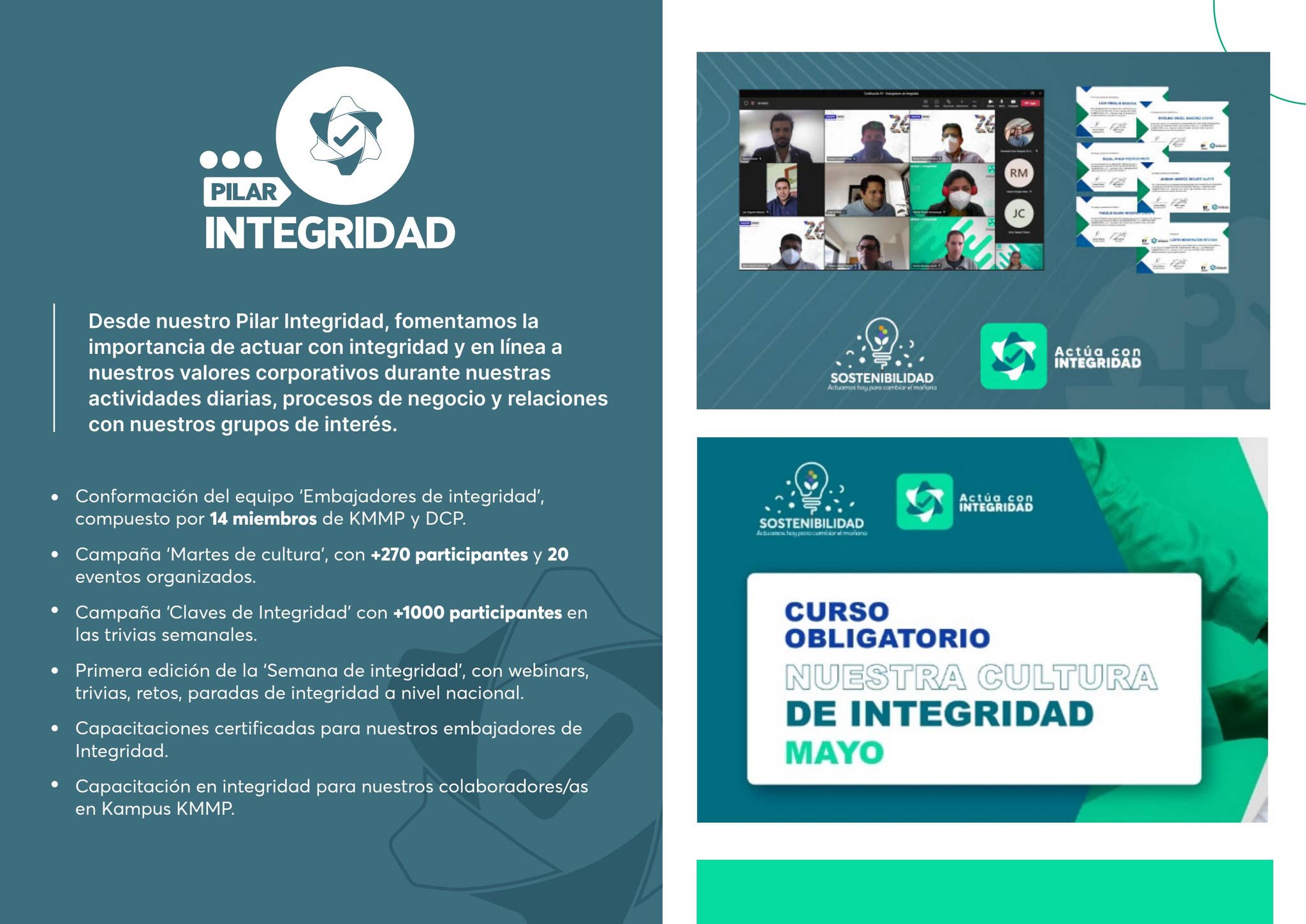 Sostenibilidad en KMMP y DCP by Komatsu-Mitsui Maquinarias Perú - Issuu