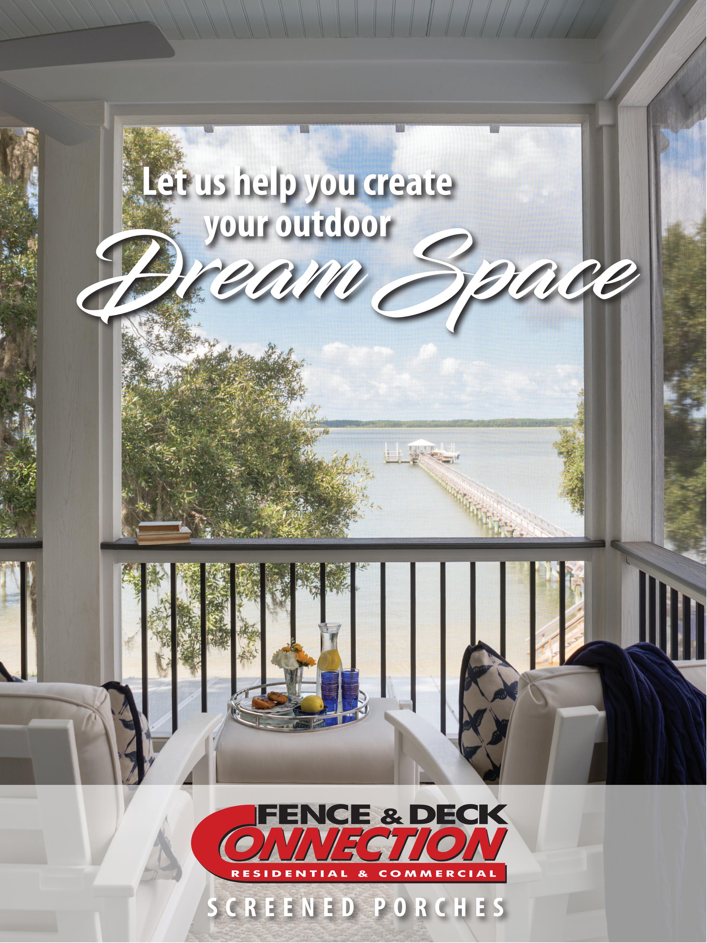 Fence & Deck Connection Screened Porch Brochure by Fence & Deck ...