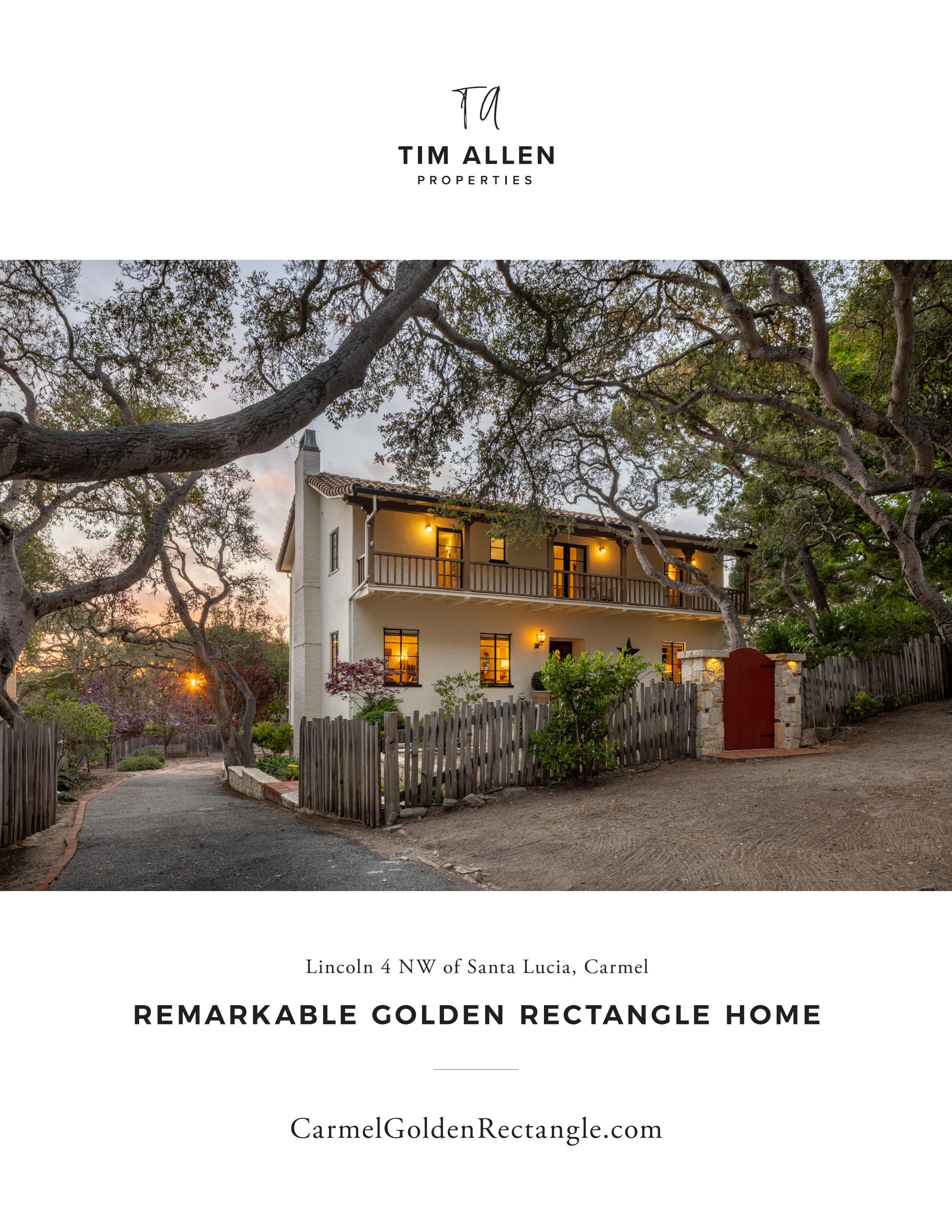 Remarkable Golden Rectangle Home - Lincoln 4 NW of Santa Lucia by Tim ...