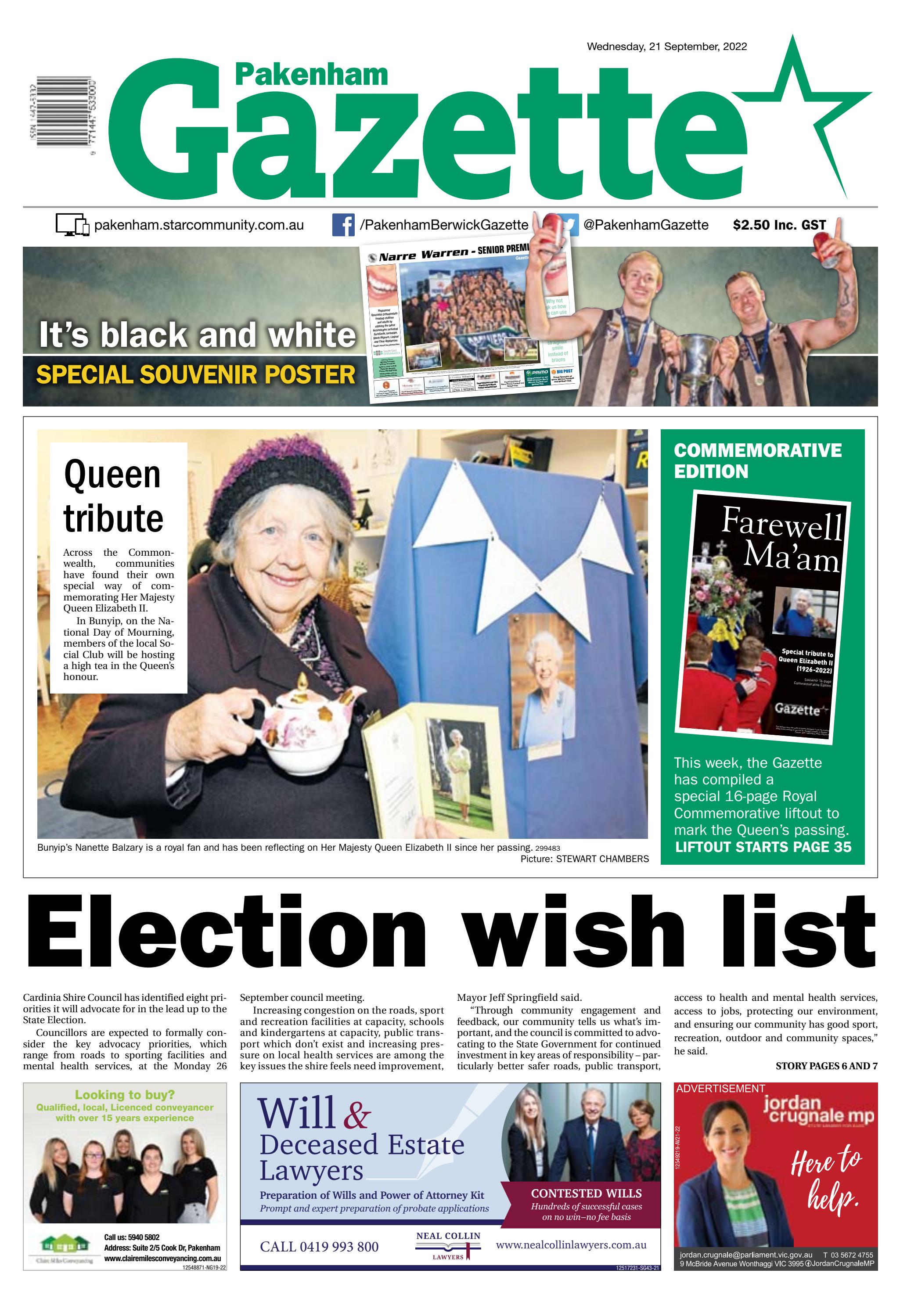 Pakenham Gazette - 21st September 2022 by Star News Group - Issuu