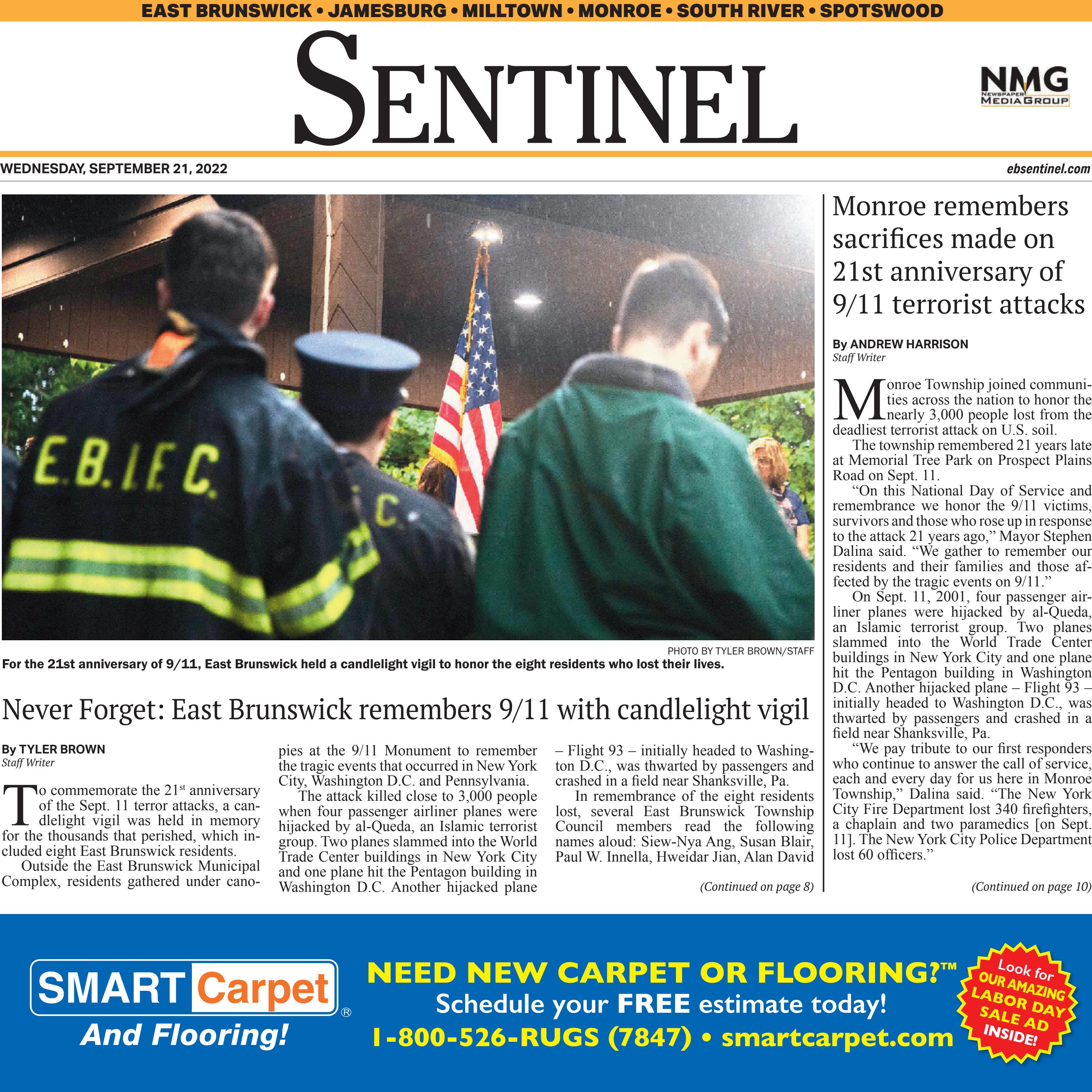 Sentinel - East Brunswick by nmg - Issuu