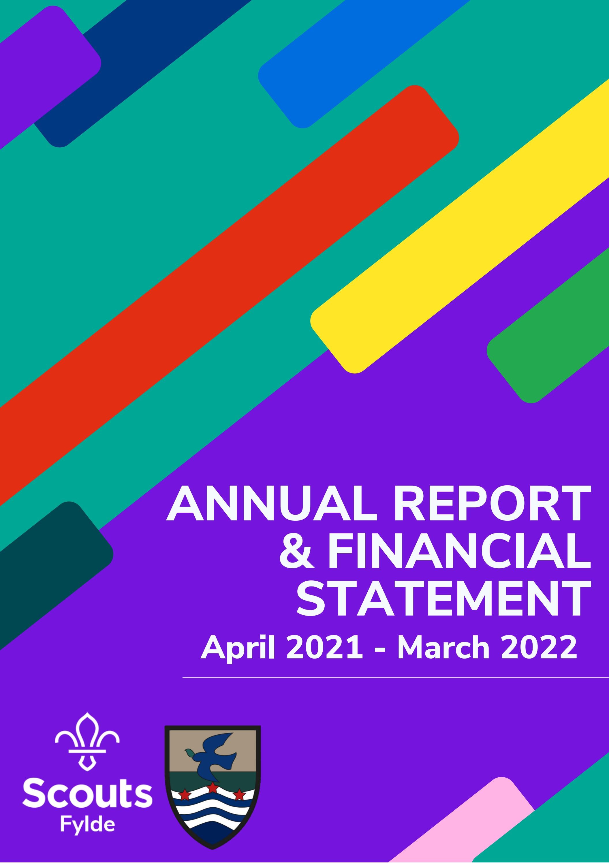 Fylde Scouts Annual Report 2021-22 by FyldeScouts - Issuu
