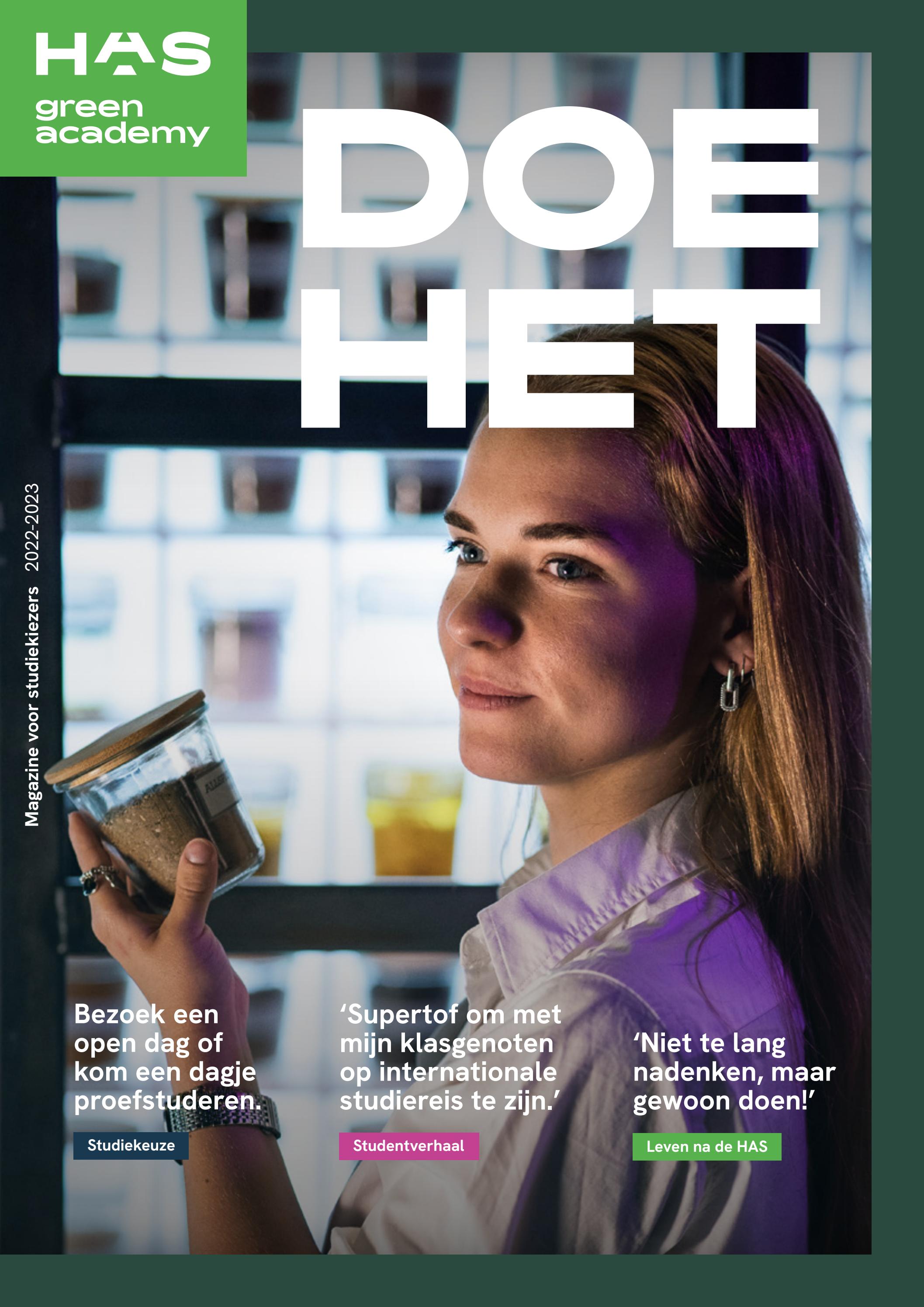 HAS Magazine 22-23 NL by HAS green academy - Issuu