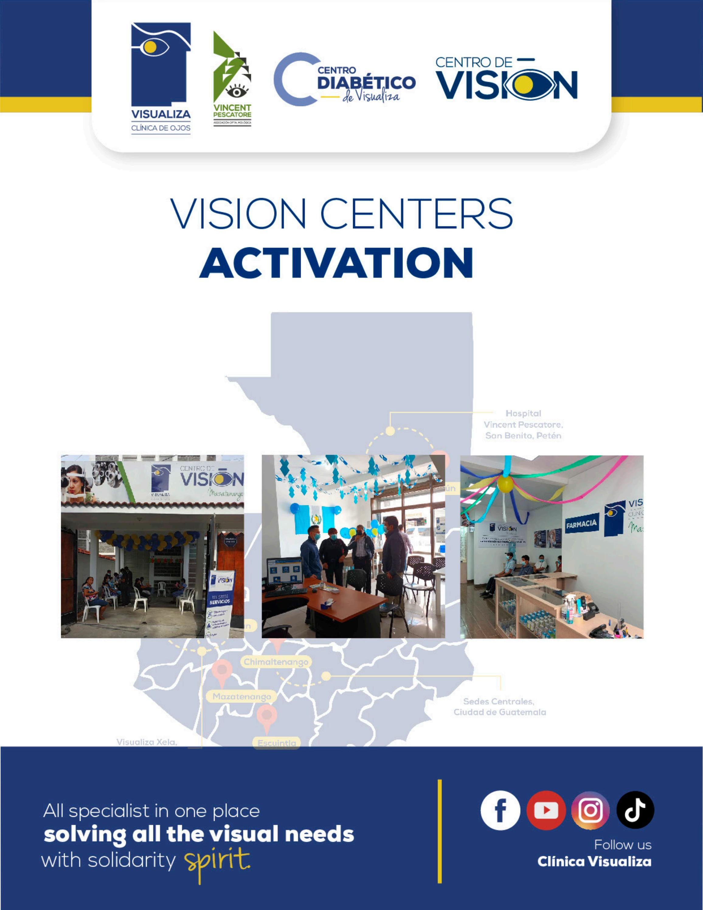 Vision Centers Activation by VISUALIZA / HOSPITAL OFTALMOLÓGICO - Issuu
