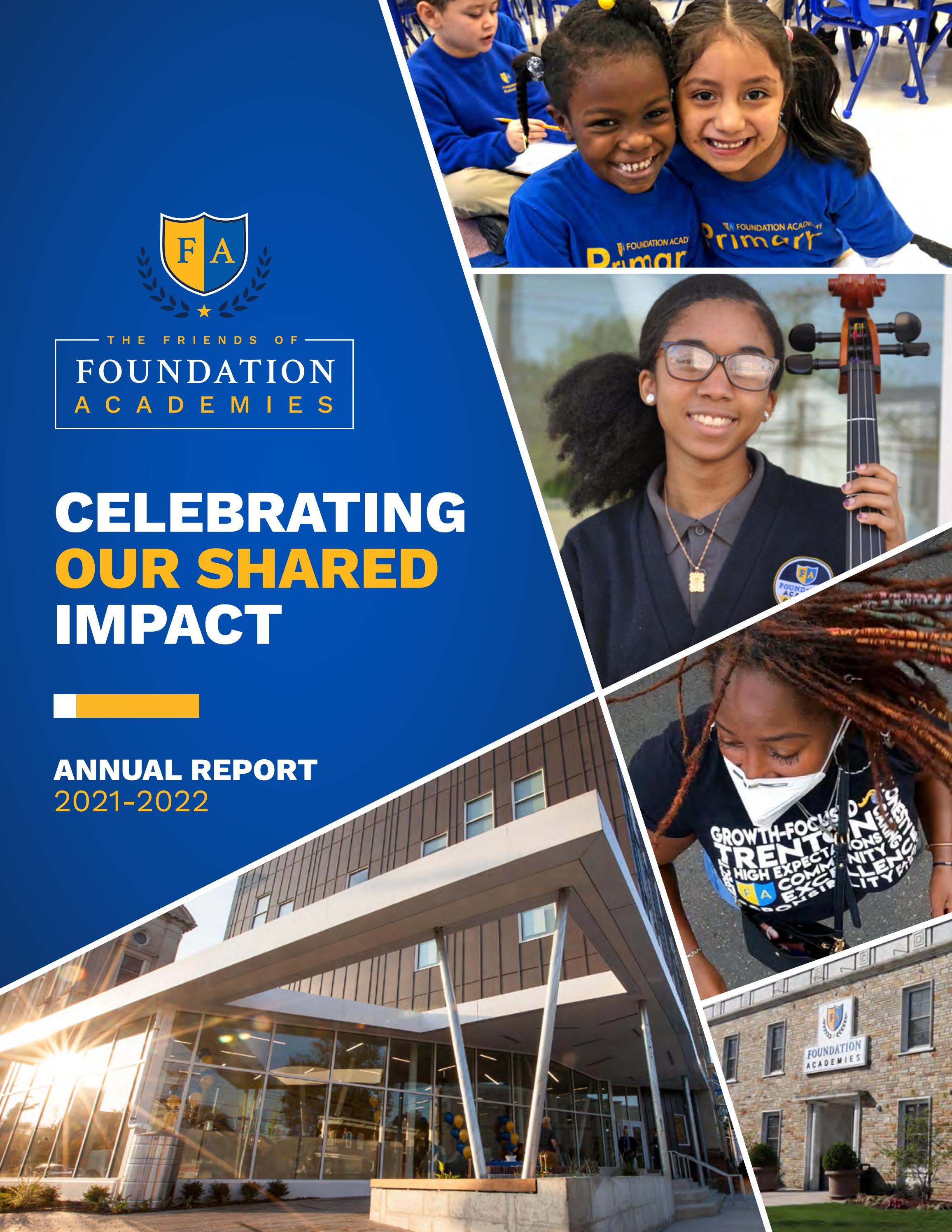 Friends of Foundation Academies 2021-2022 Annual Report by Mary-Anne ...