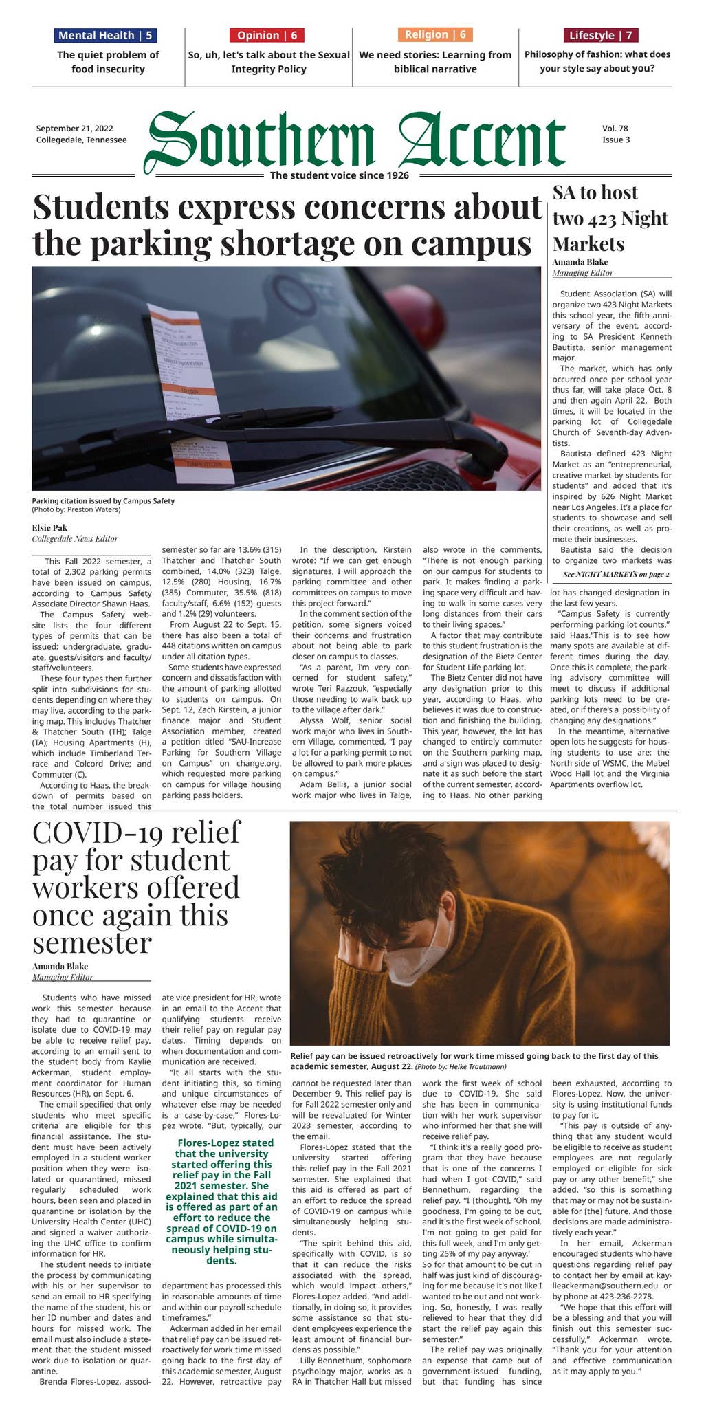 Southern Accent Vol. 78, Issue 3 by Southern Accent - Issuu