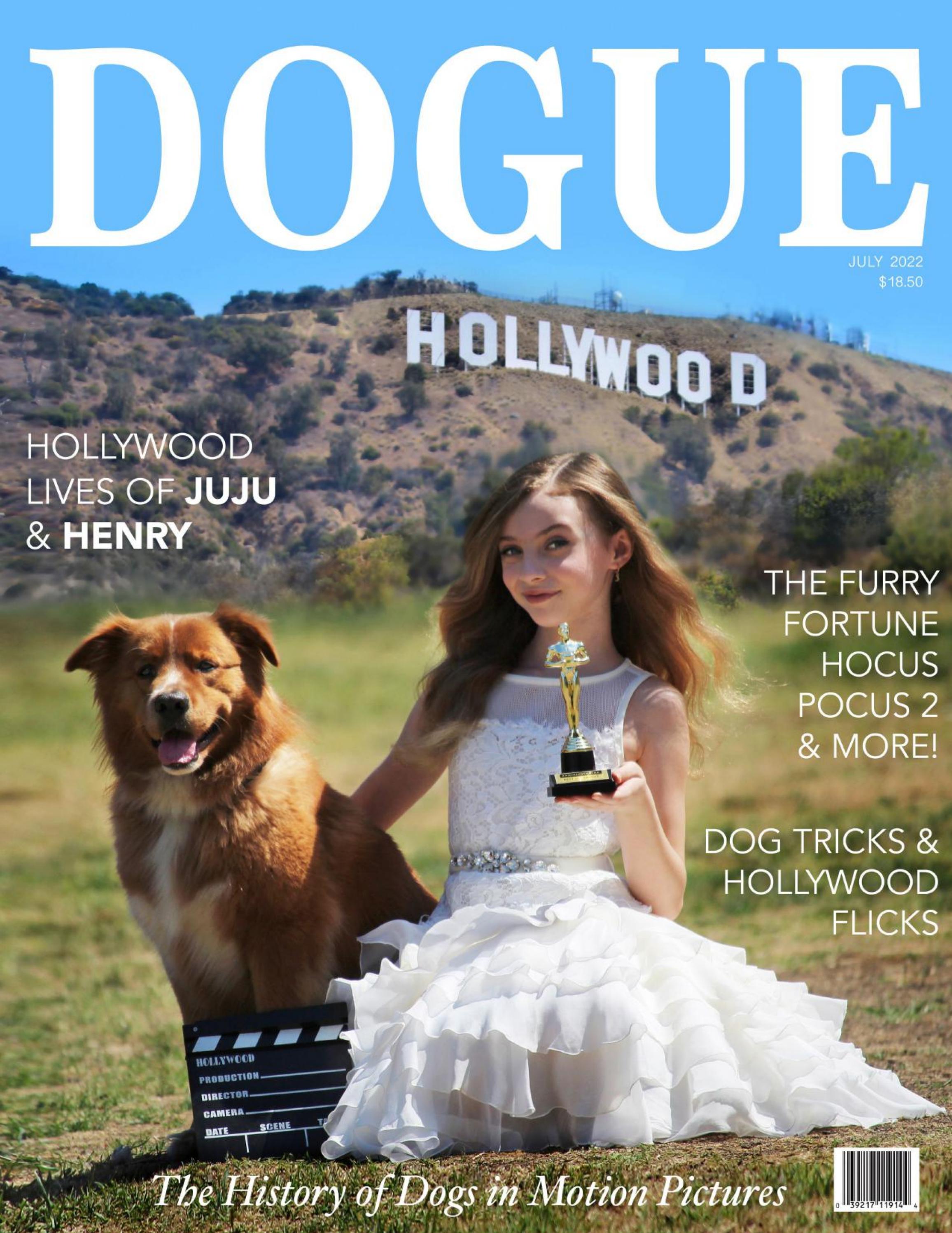 DOGUE #11 "Dog Tricks & Hollywood Flicks" by coverdogs - Issuu
