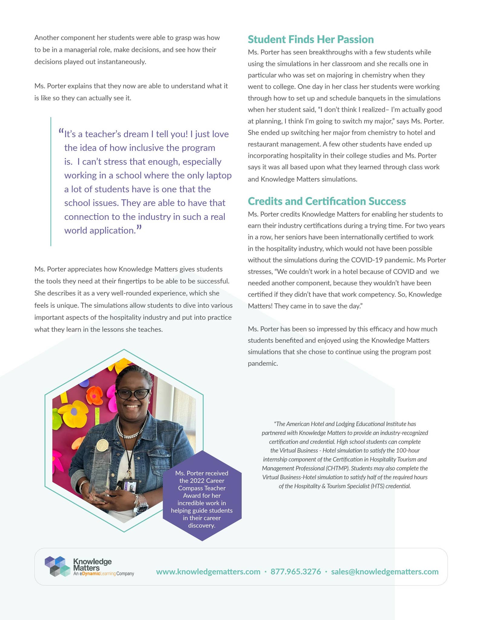 Offering a Virtual Internship Gave Students More Than a Certification by edynamiclearning - Issuu