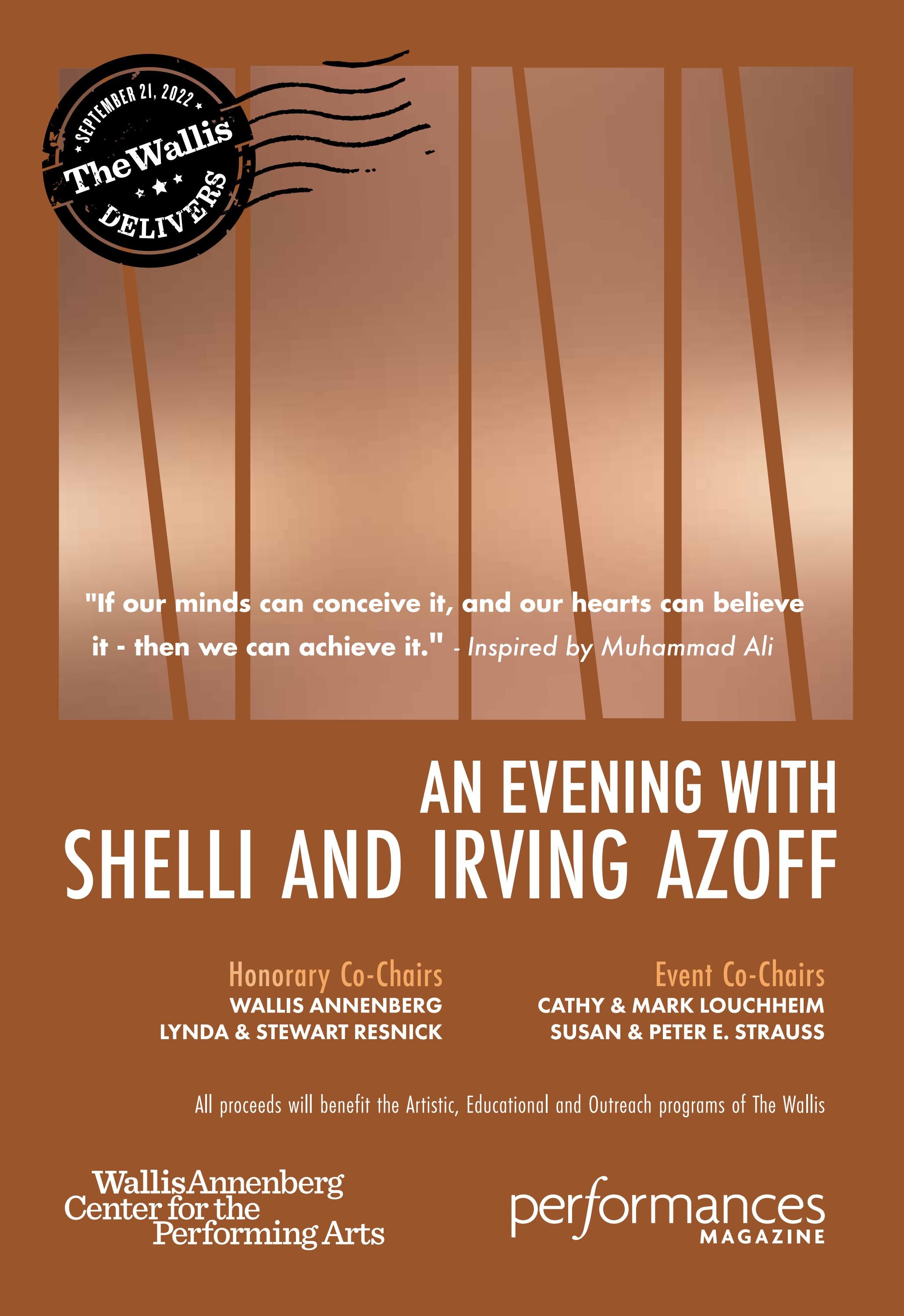 An Evening with Shelli and Irving Azoff Tribute Book by TheWallis2021 ...