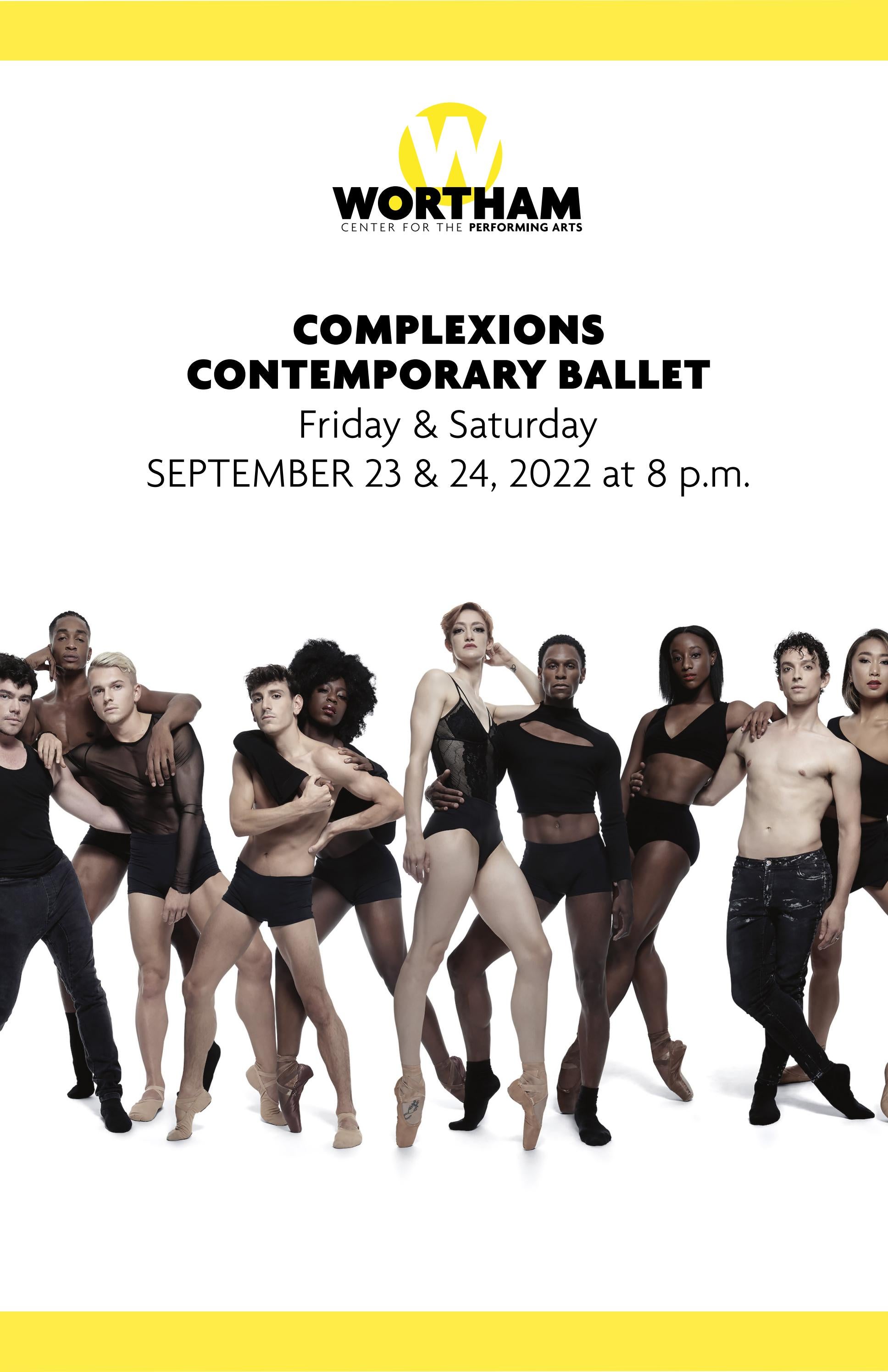 Complexions Contemporary Ballet Program by WorthamCenter - Issuu