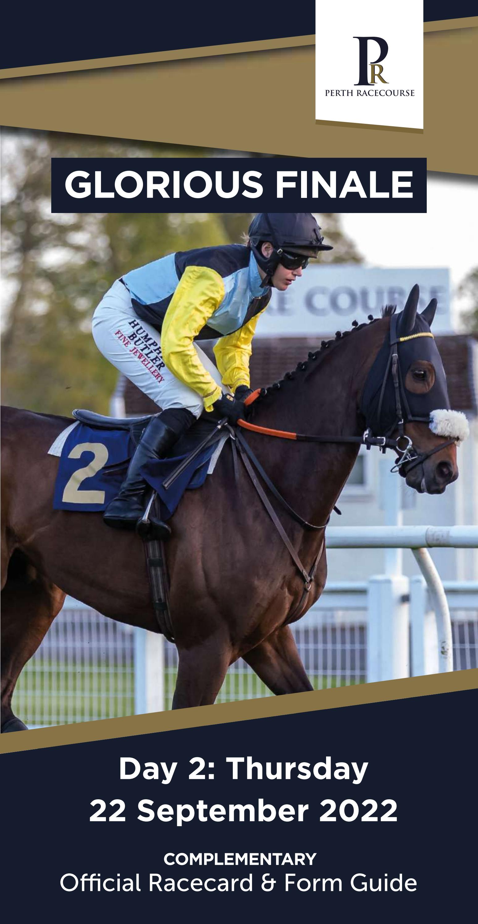 Perth Racecard - Thursday 22nd September by Weatherbys - Issuu