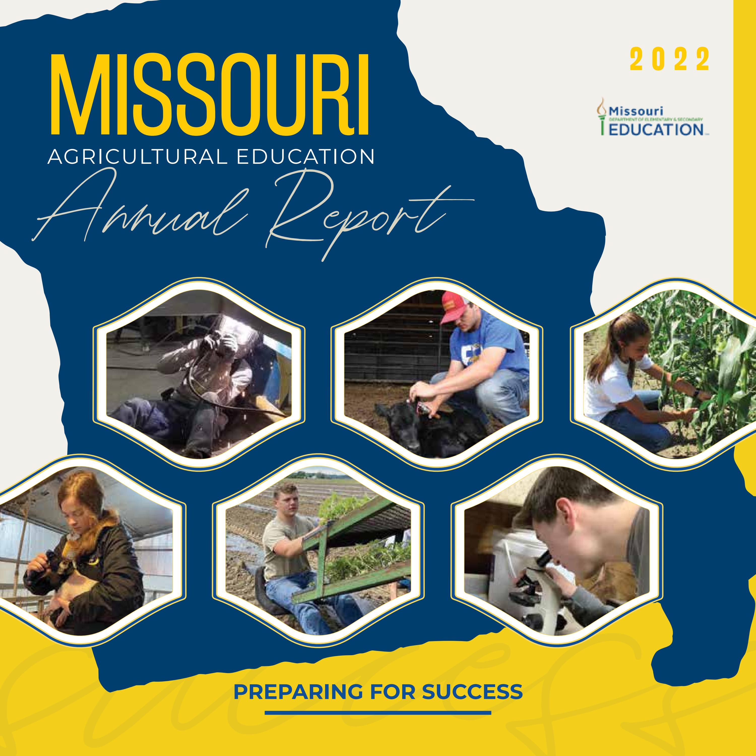 2022 Missouri Agricultural Education Annual Report by Monti West Design ...