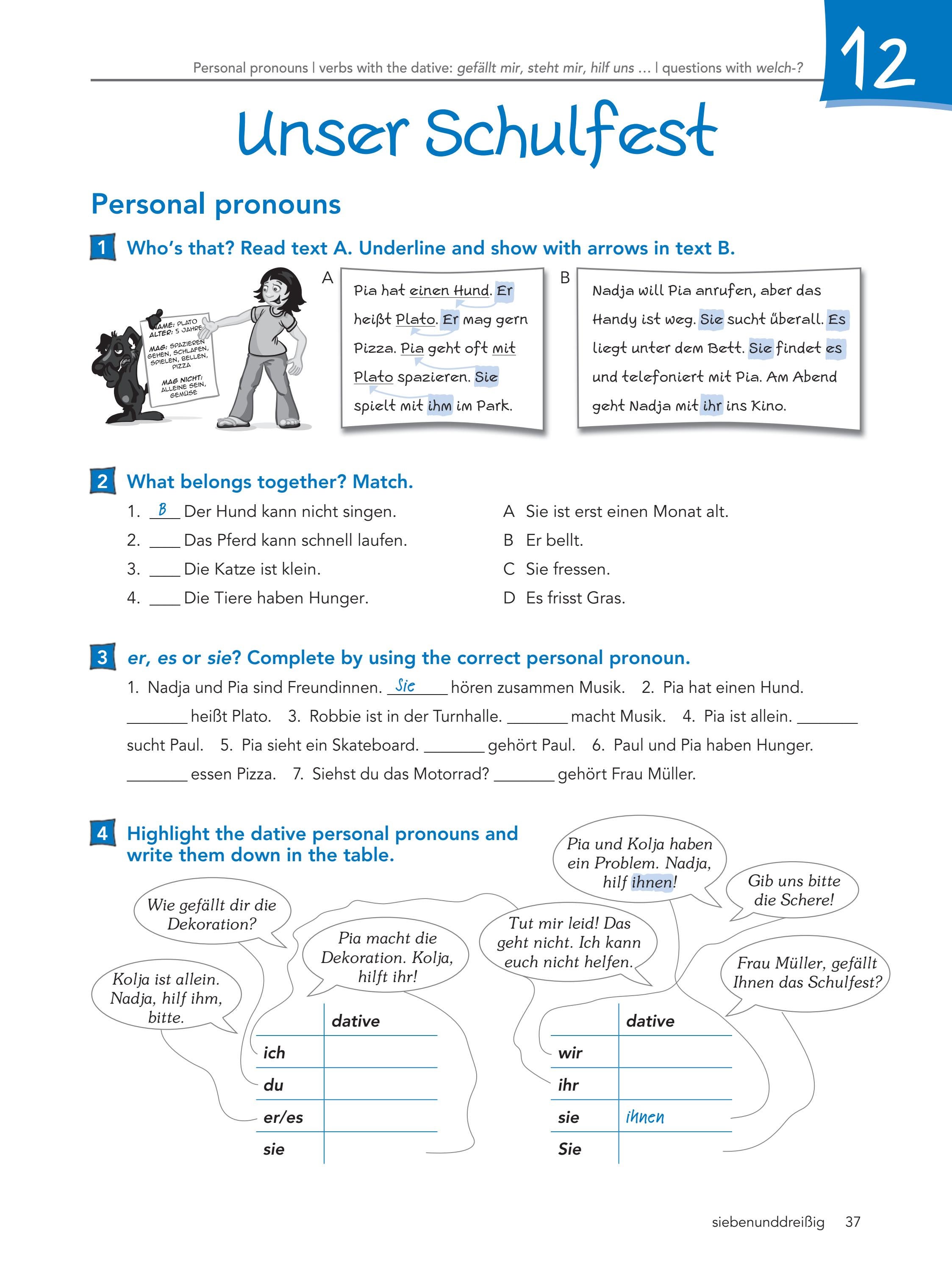 PD1 - Workbook Kapitel 12 by Klett World Languages - Issuu