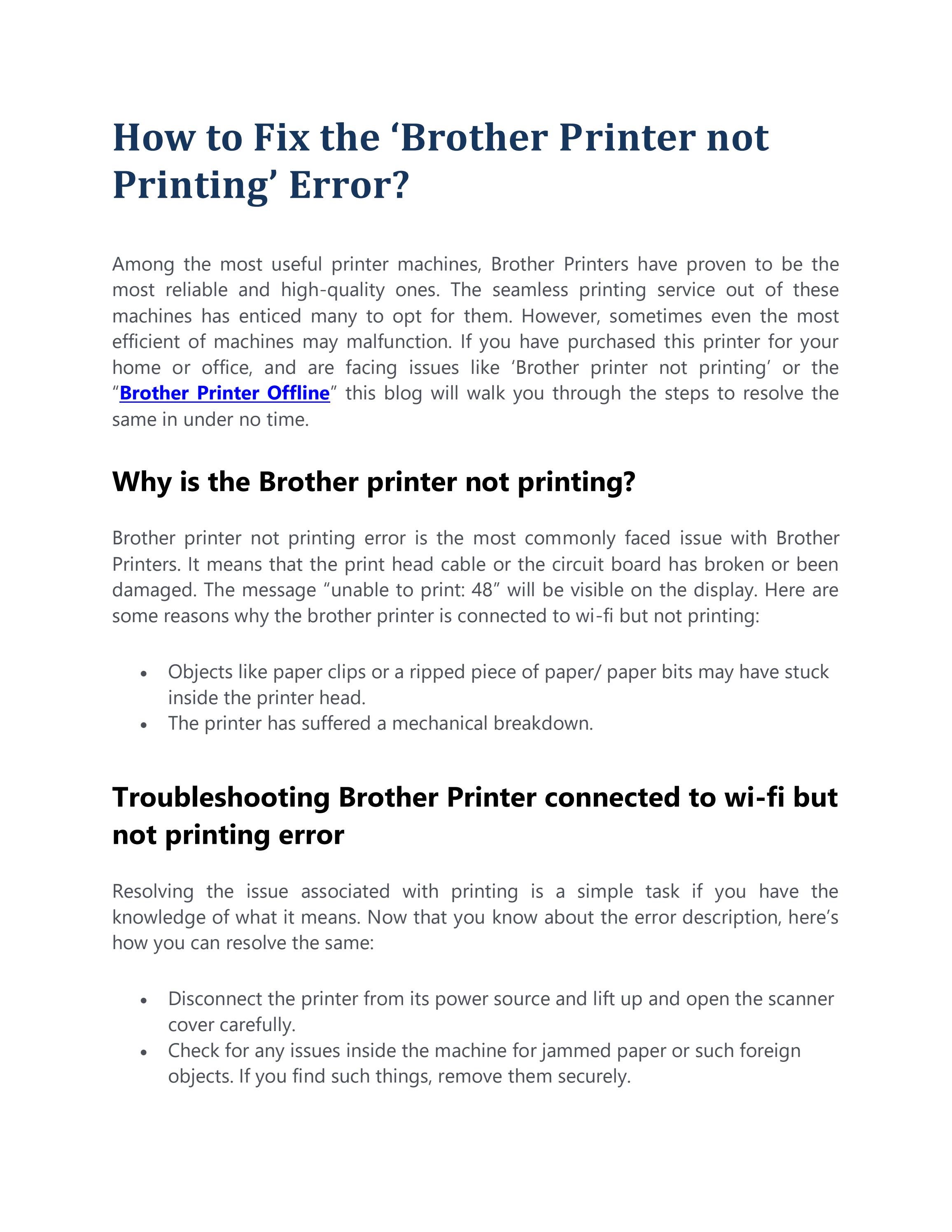 How To Fix The Brother Printer Not Printing Error By Emilee Boone Issuu how-to-fix-the-brother-printer-not-printing-error-by-emilee-boone-issuu