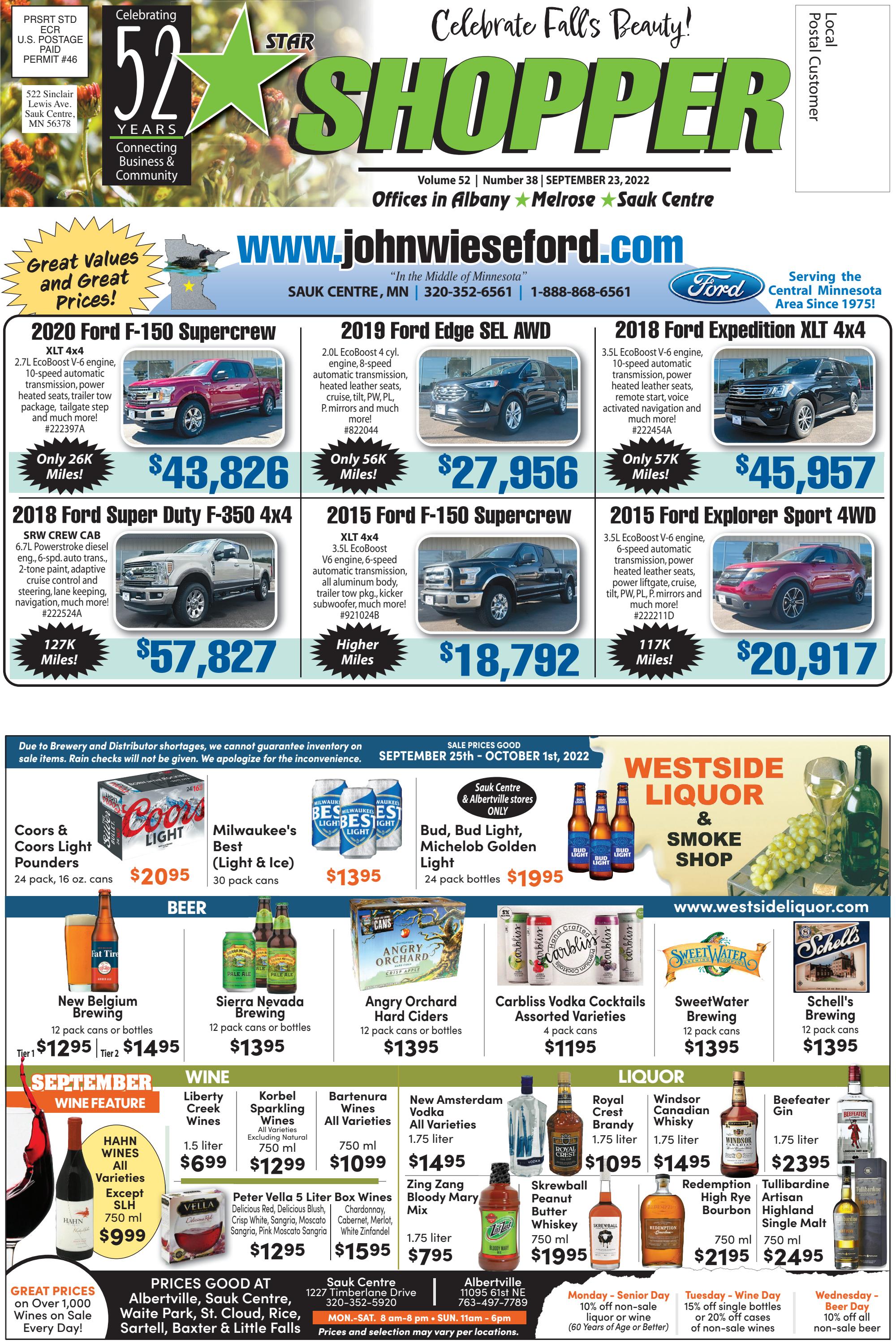 Star Shopper - September 23, 2022 by Star Publications - Issuu