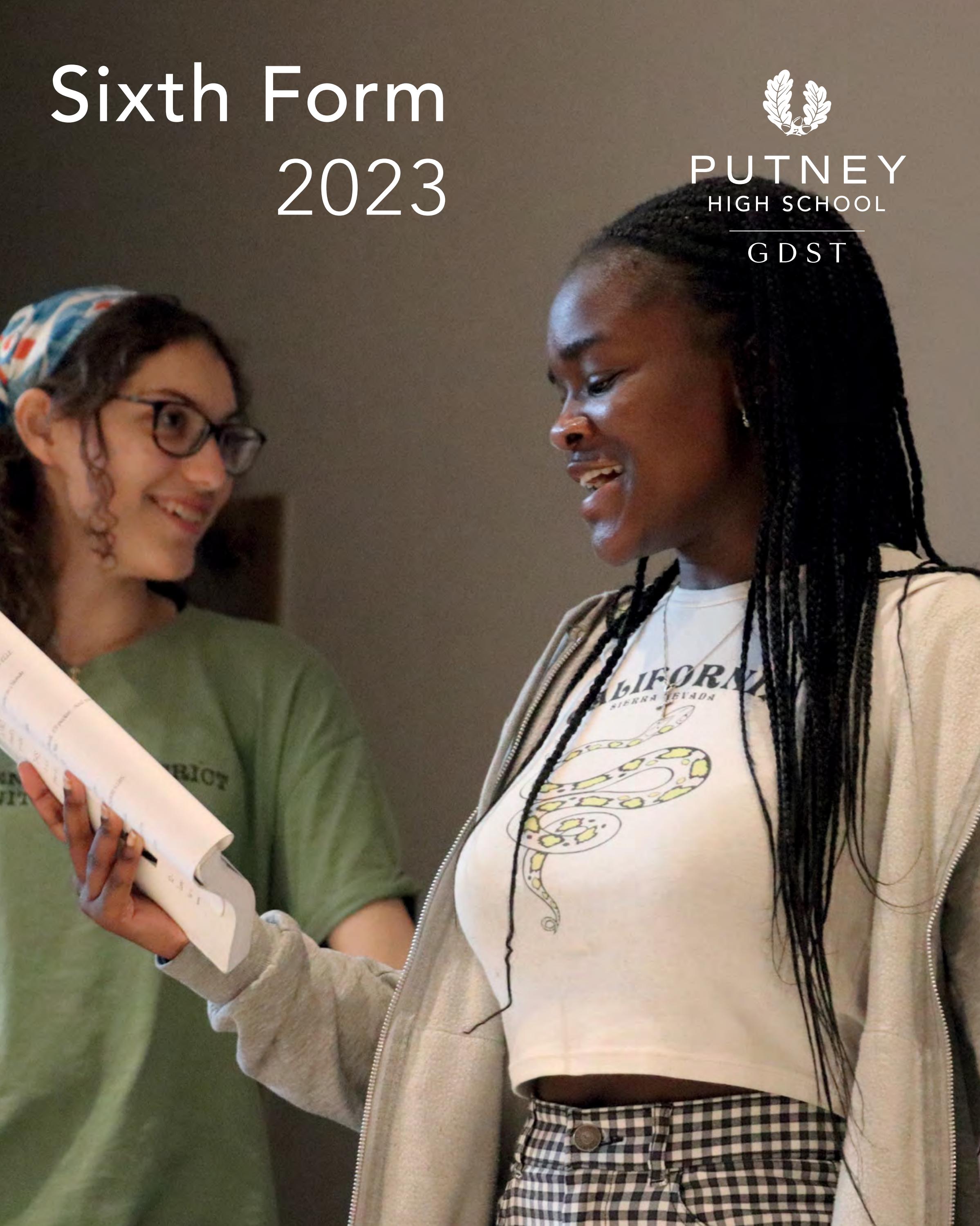 Sixth Form Prospectus 2023 by Putney High School - Issuu