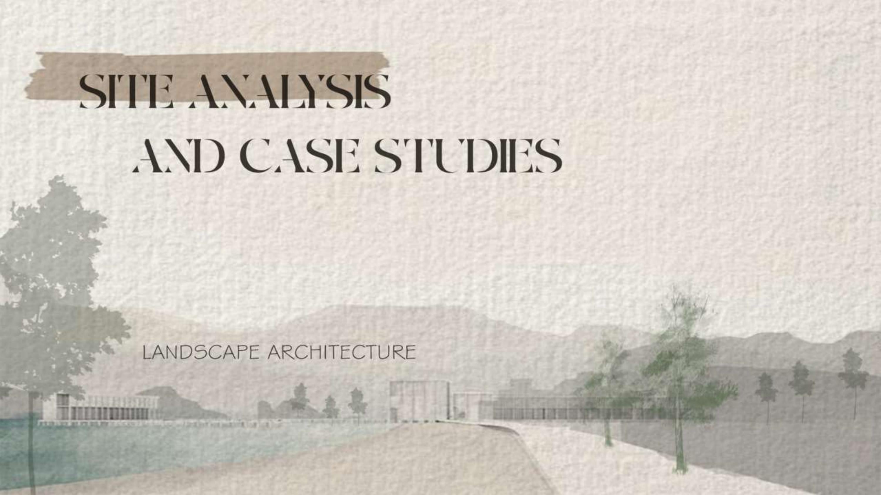 Landscape Architecture Analysis by ArchCast - Issuu