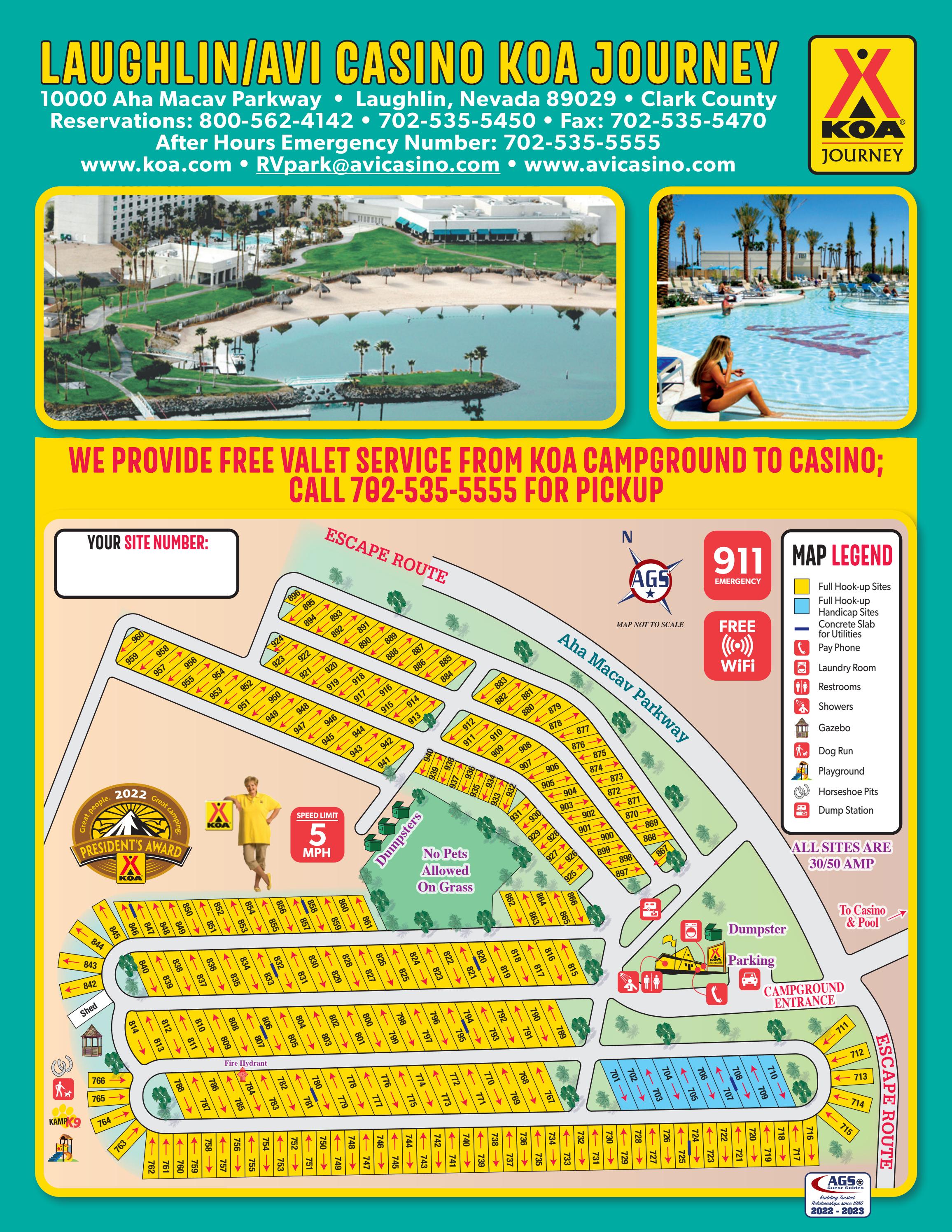 Laughlin Avi Casino KOA by AGS/Texas Advertising - Issuu