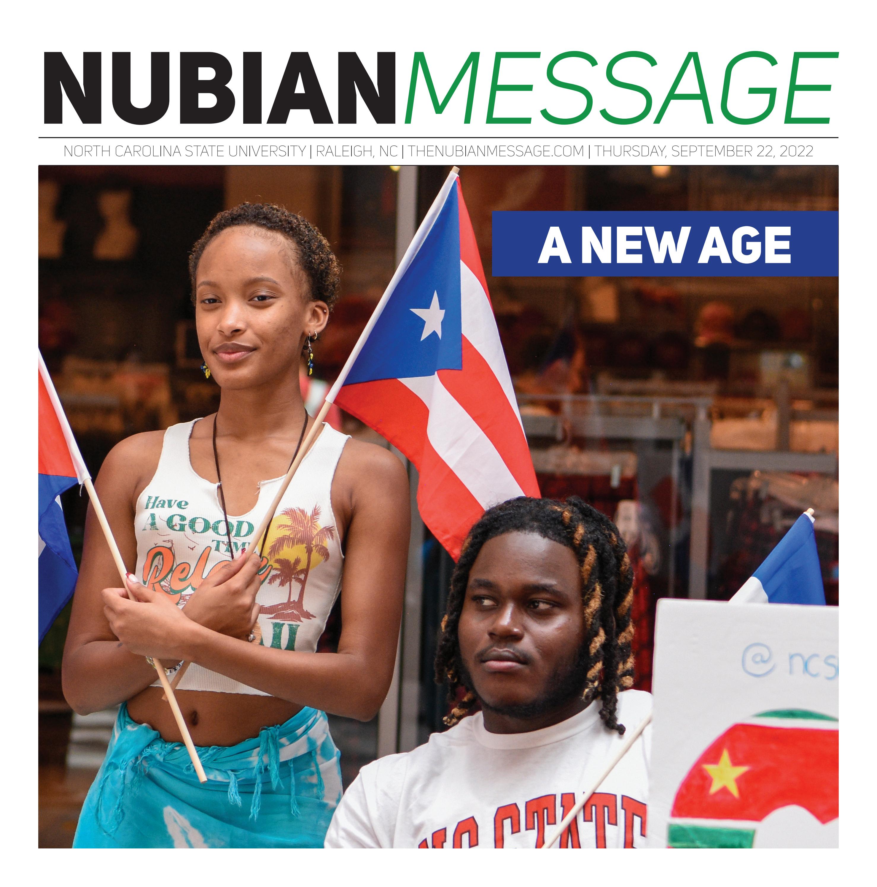 Nubian Message, Sept. 22, 2022 — A New Age by Nubian Message - Issuu