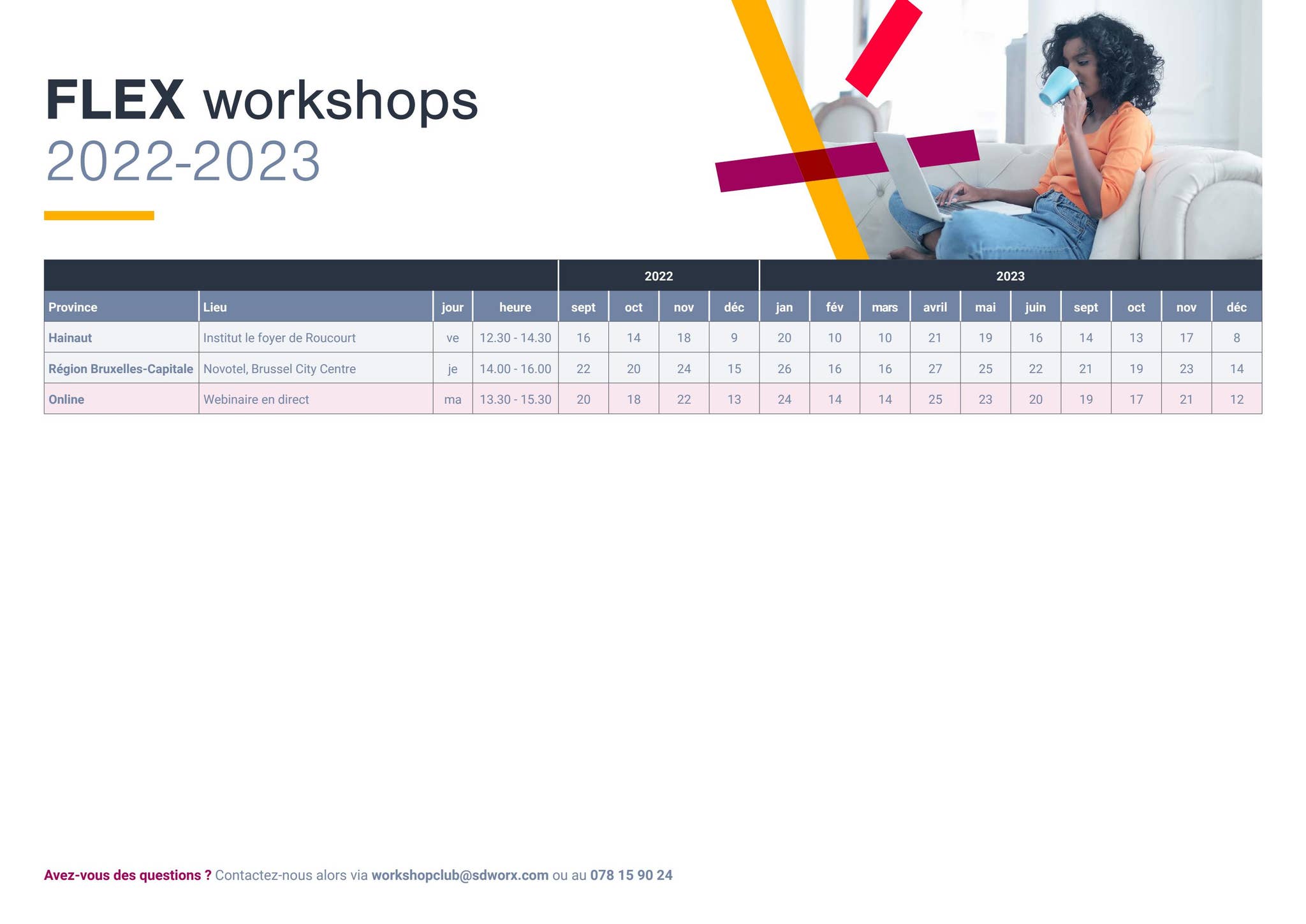 FR FLEX workshop kalender by SD Worx - Issuu