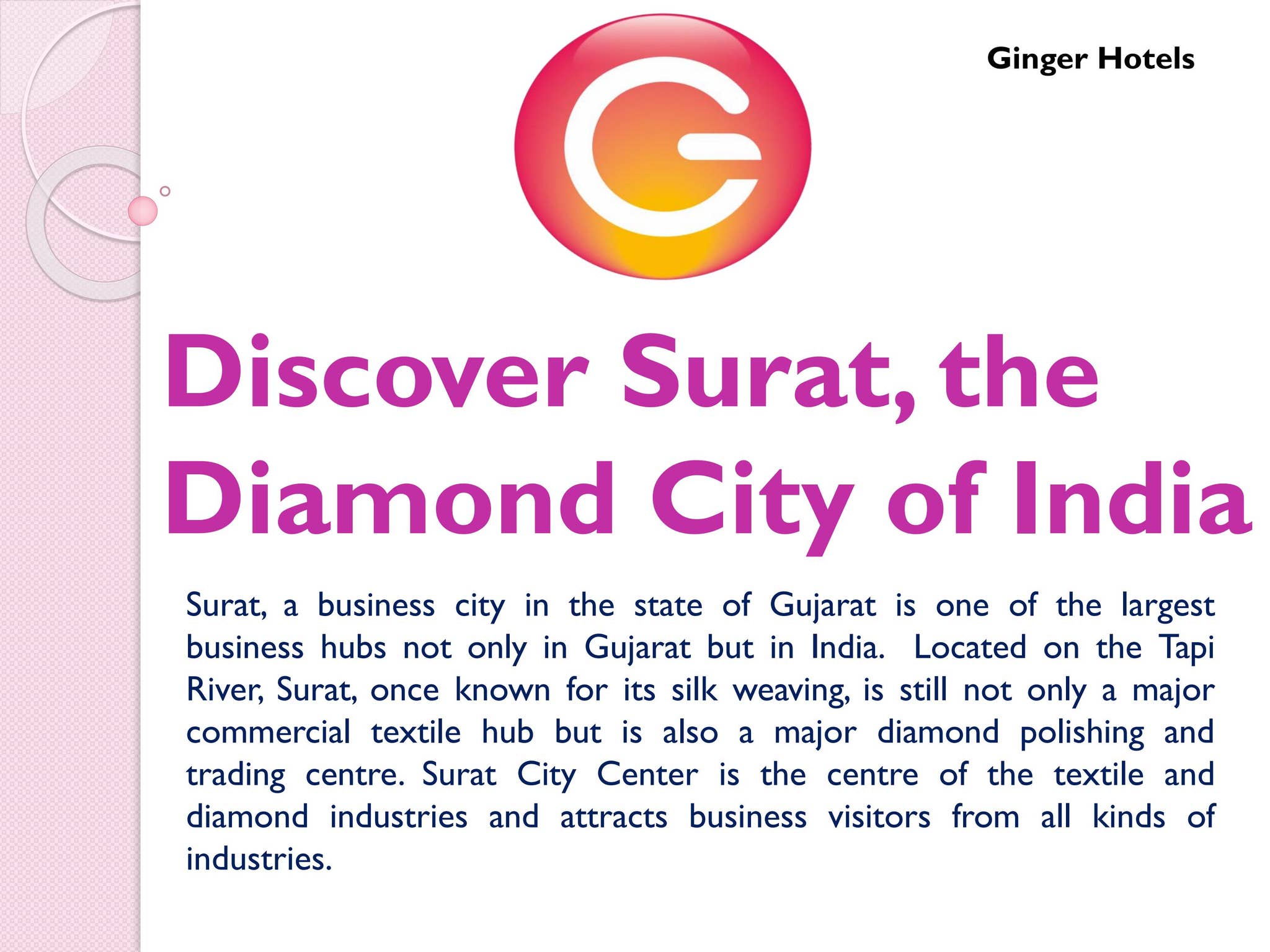 Discover Surat, the Diamond City of India by Ginger Hotels - Issuu