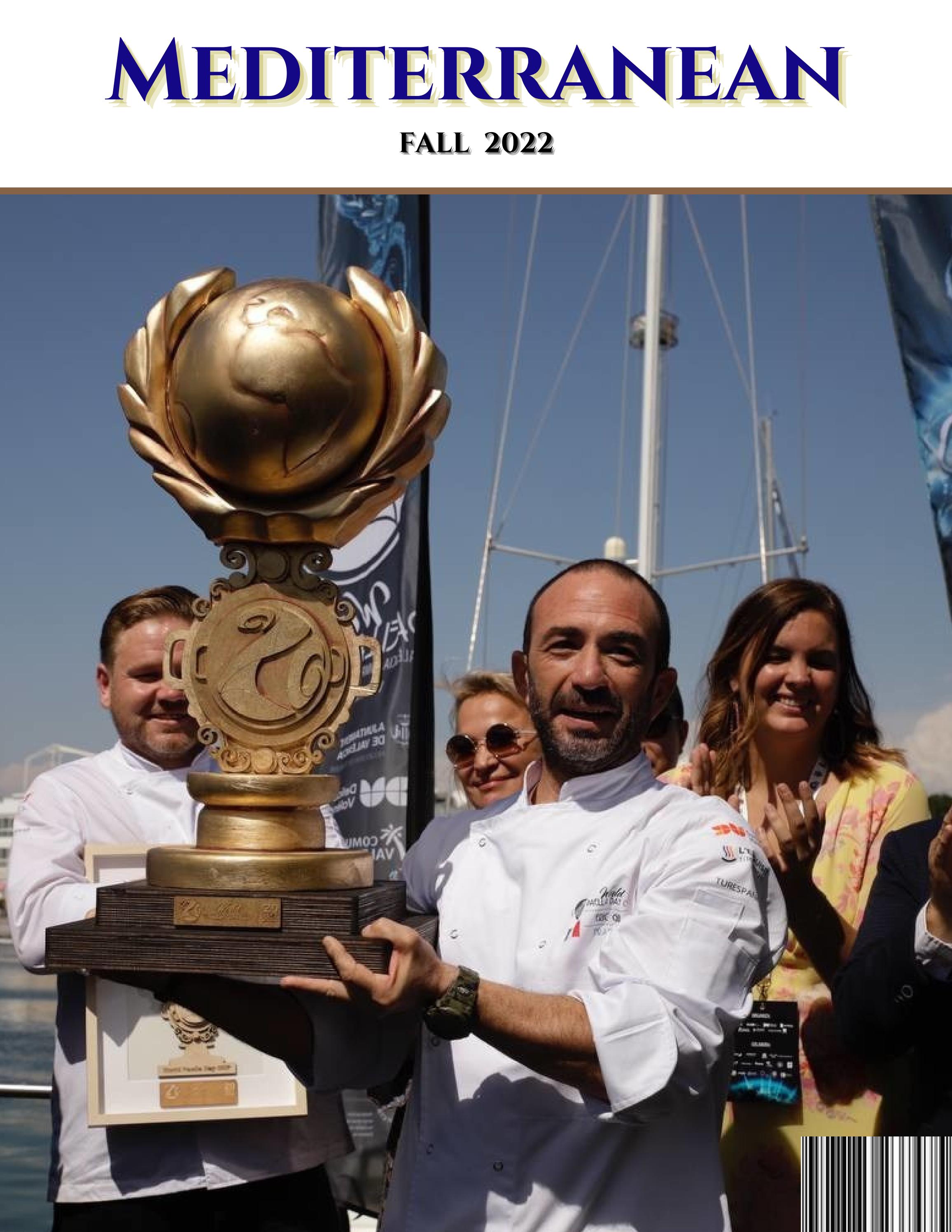 Chef Eric Gil on the Cover of Mediterranean Magazine - Wins the World ...