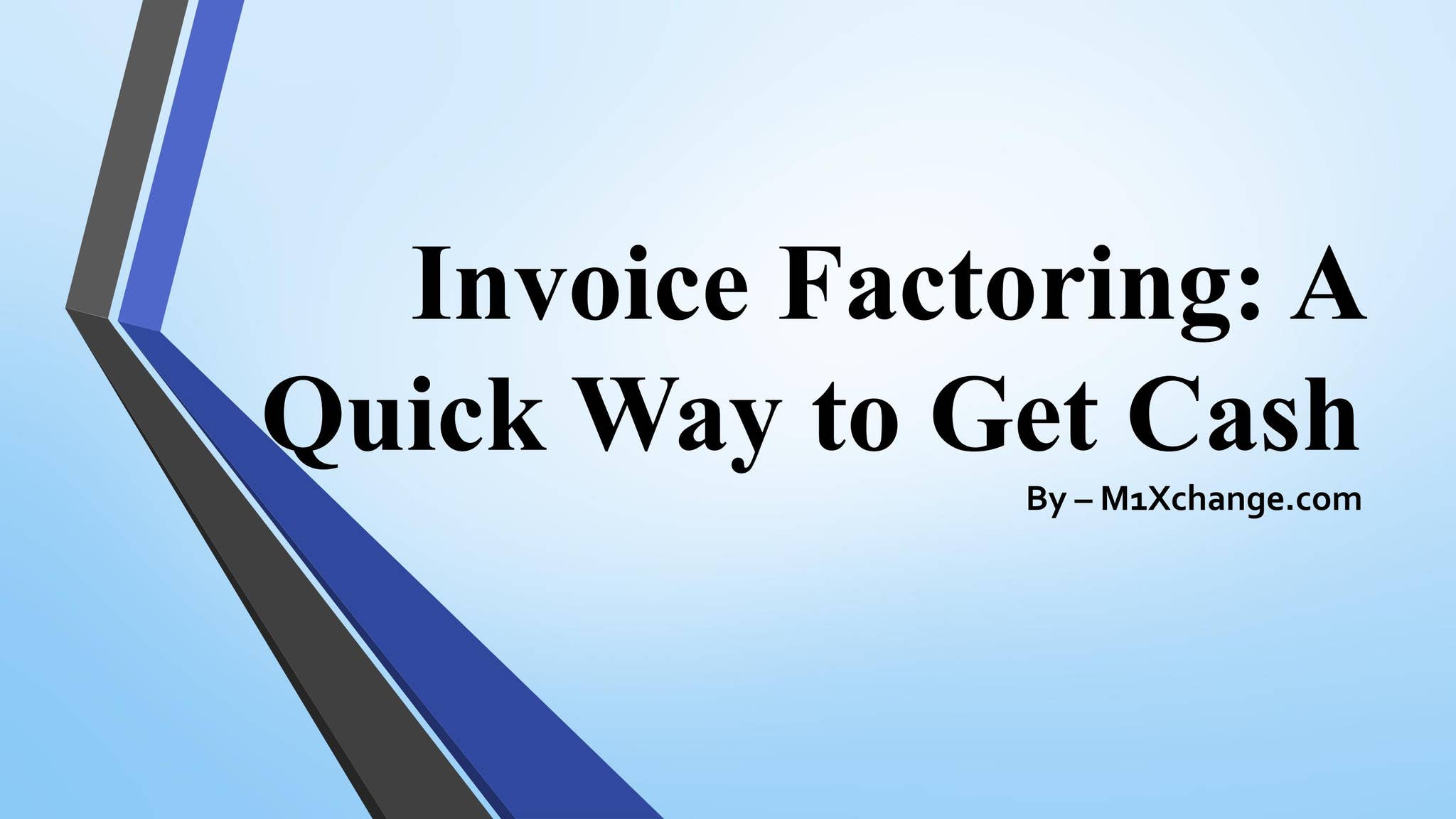 Invoice Factoring: A Quick Way to Get Cash by TReDS Guide - Issuu