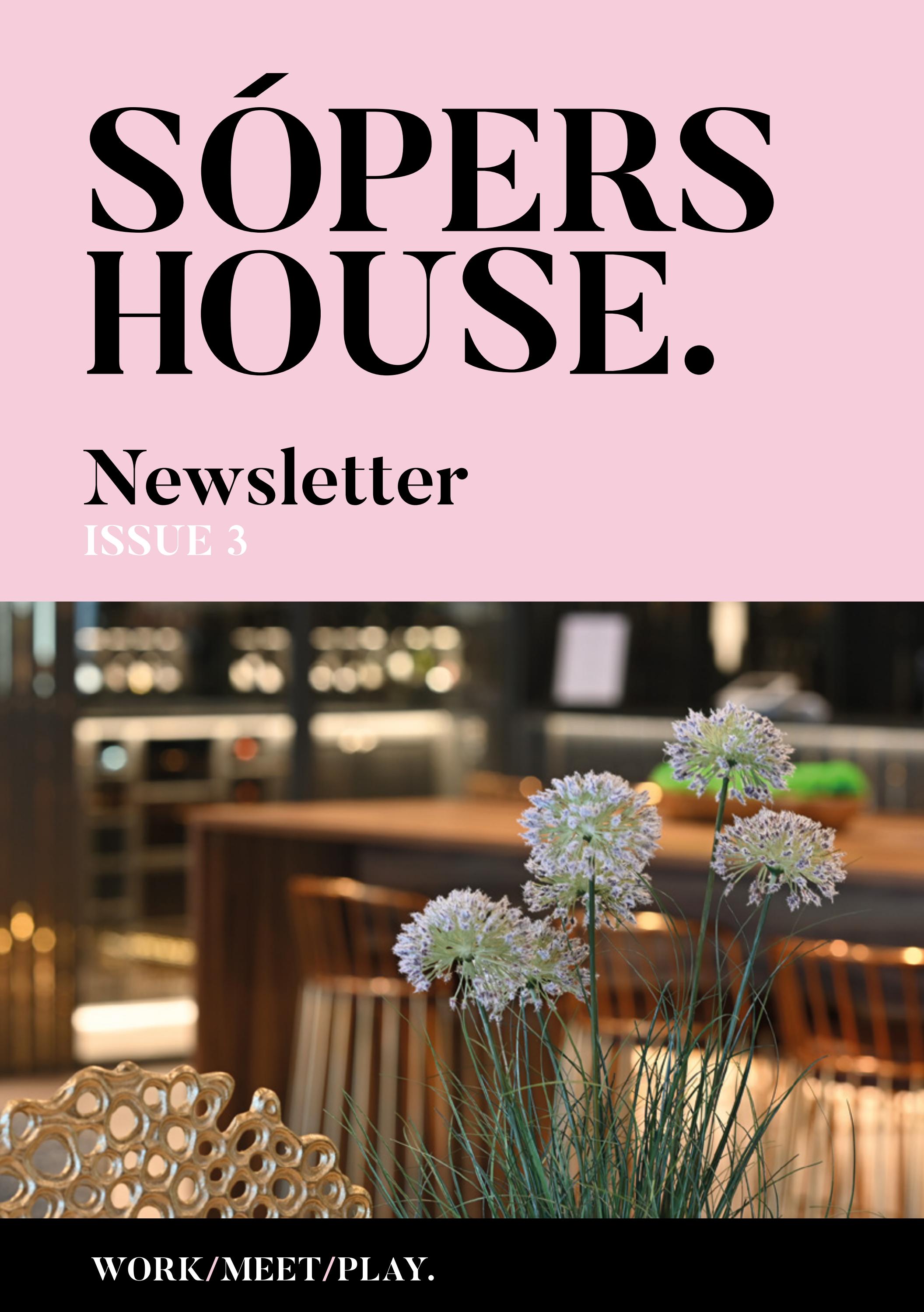 Sópers House - Newsletter 3 by sopershouse - Issuu