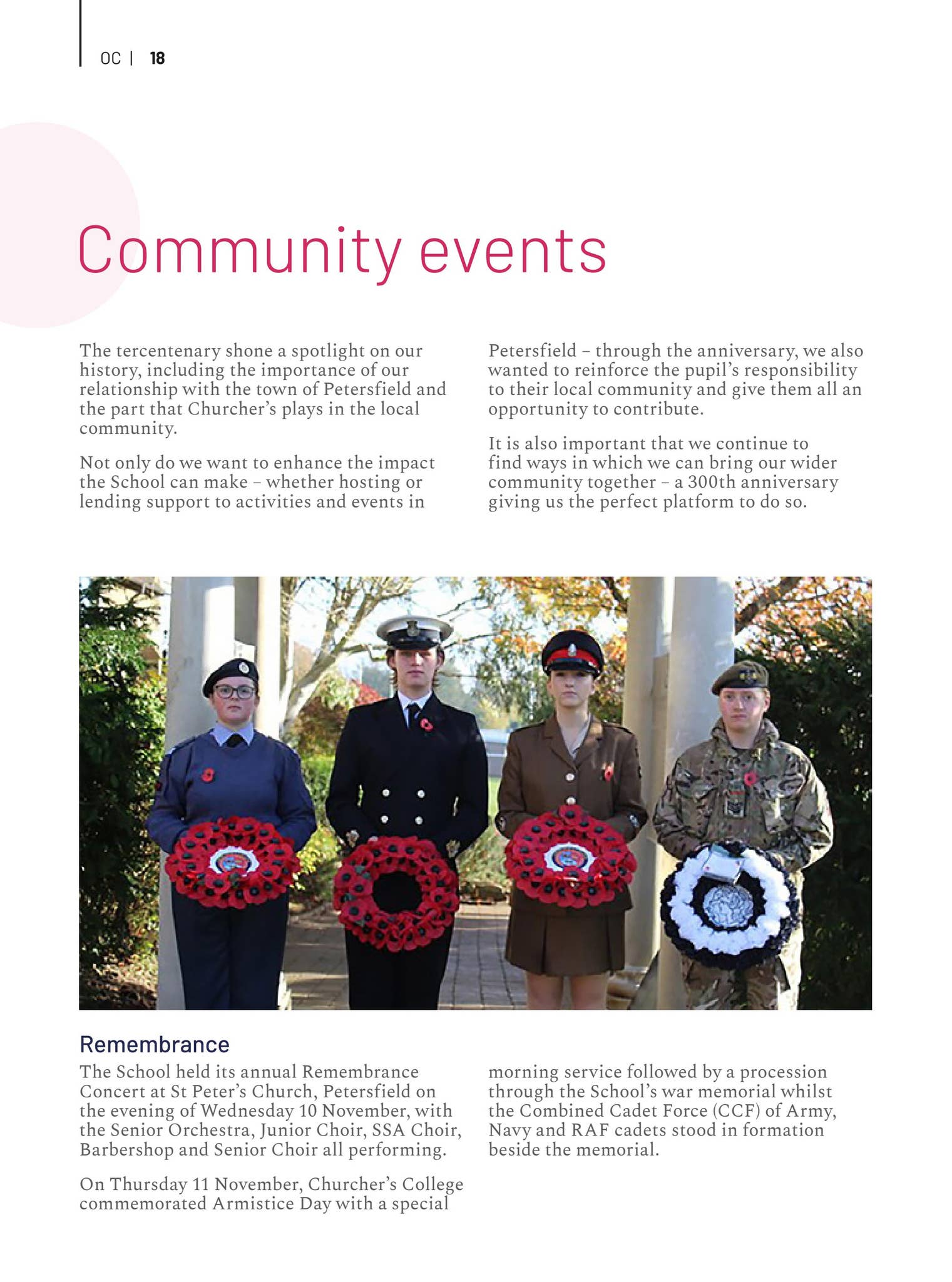 OC Magazine Issue 8 2022 by Churcher's College - Issuu