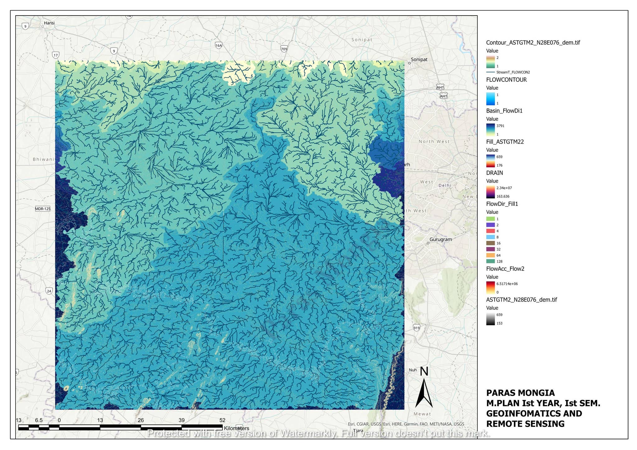 GIS_Watershed Analysis_Paras Mongia by Paras Mongia - Issuu