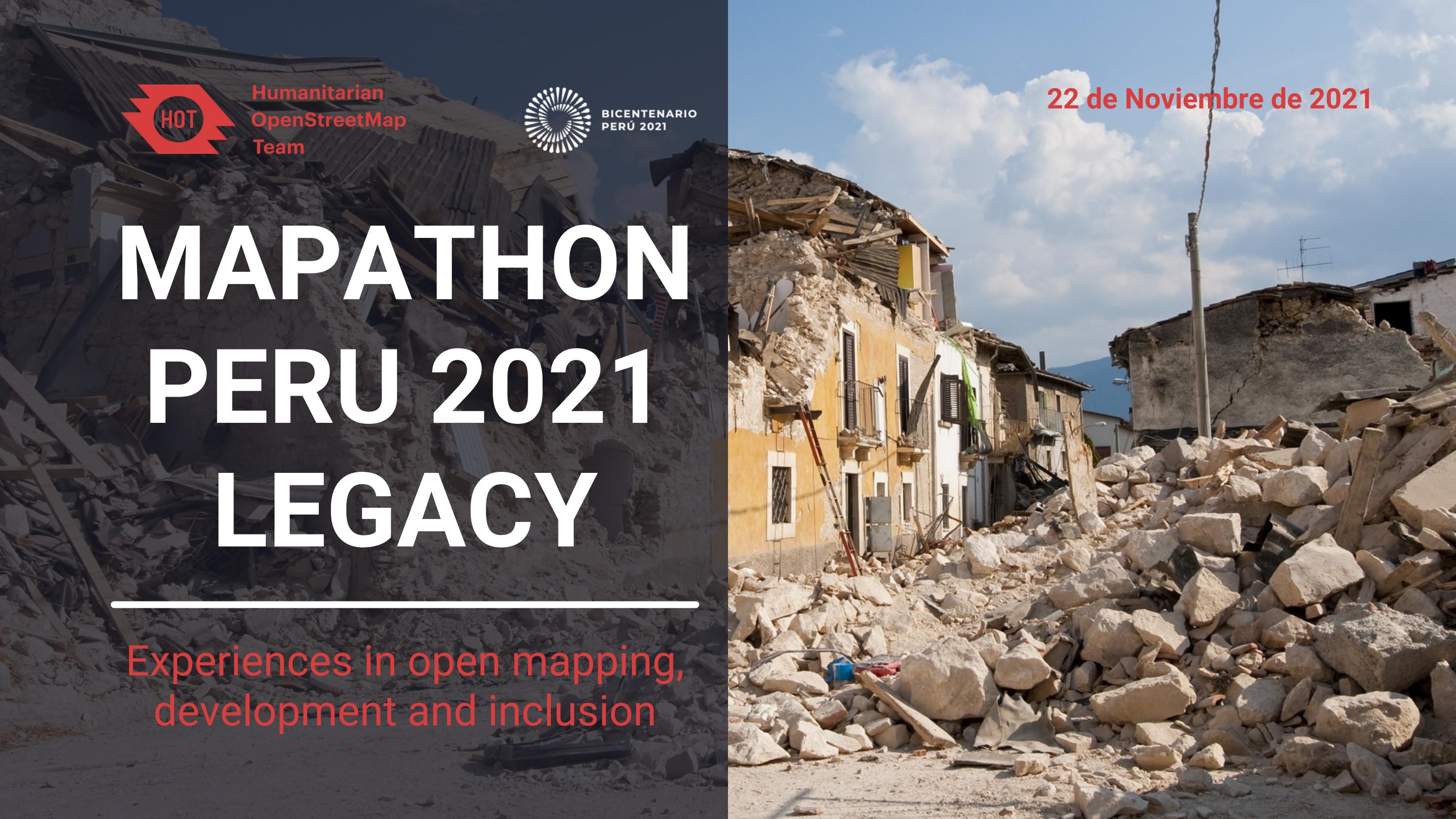 Mapathon Peru 2021 Legacy by Luis Raul Osorio Muñoz - Issuu