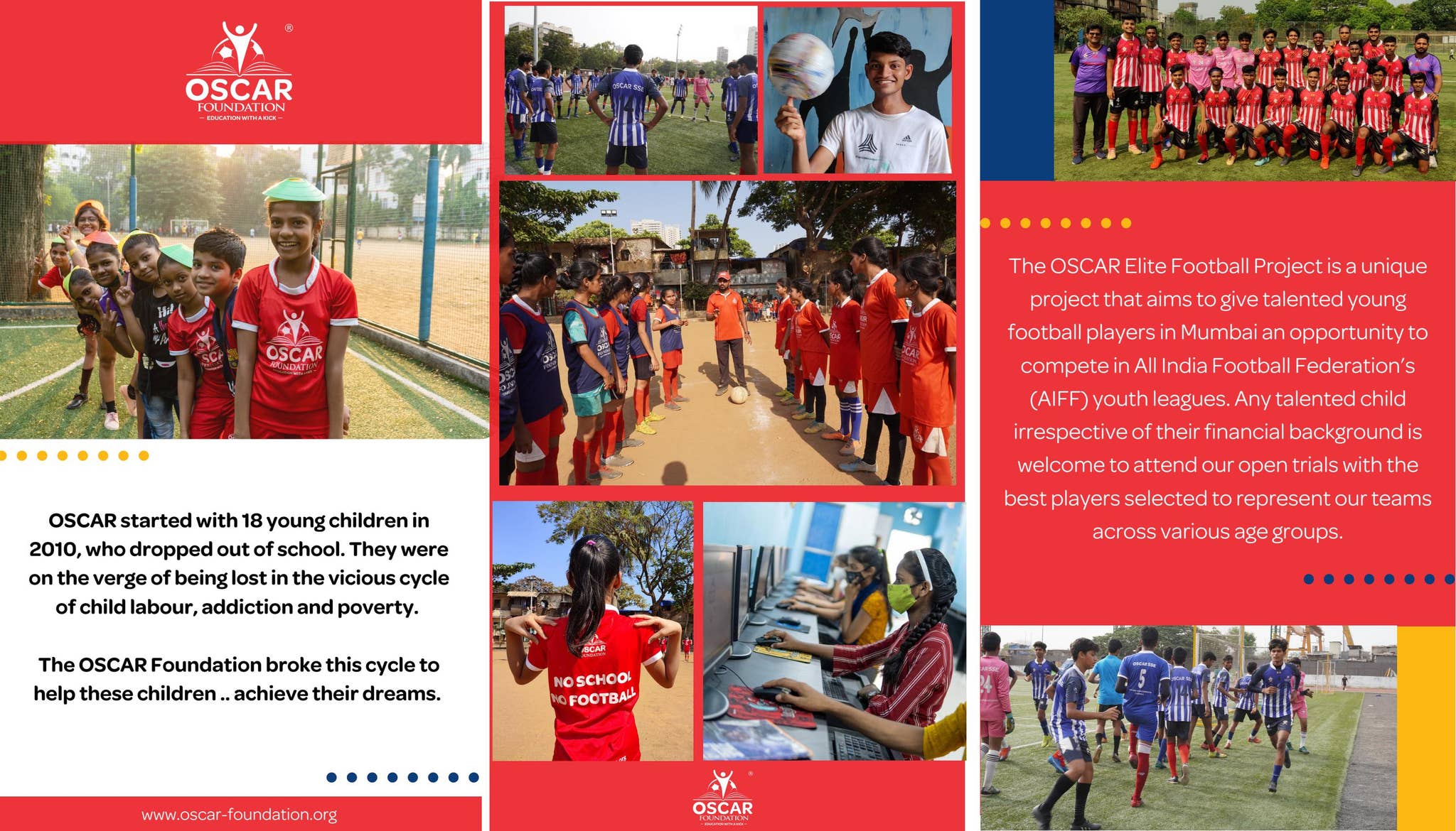 OSCAR Impact Pamphlet with Elite Football Project by OSCAR Foundation ...