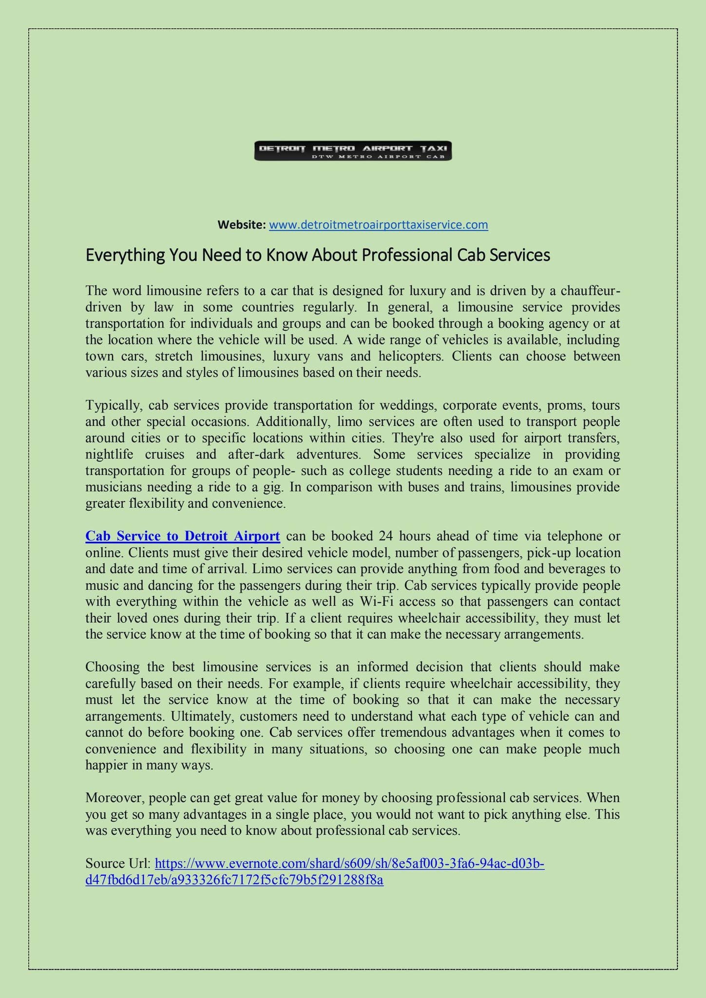 Everything You Need to Know About Professional Cab Services by ...