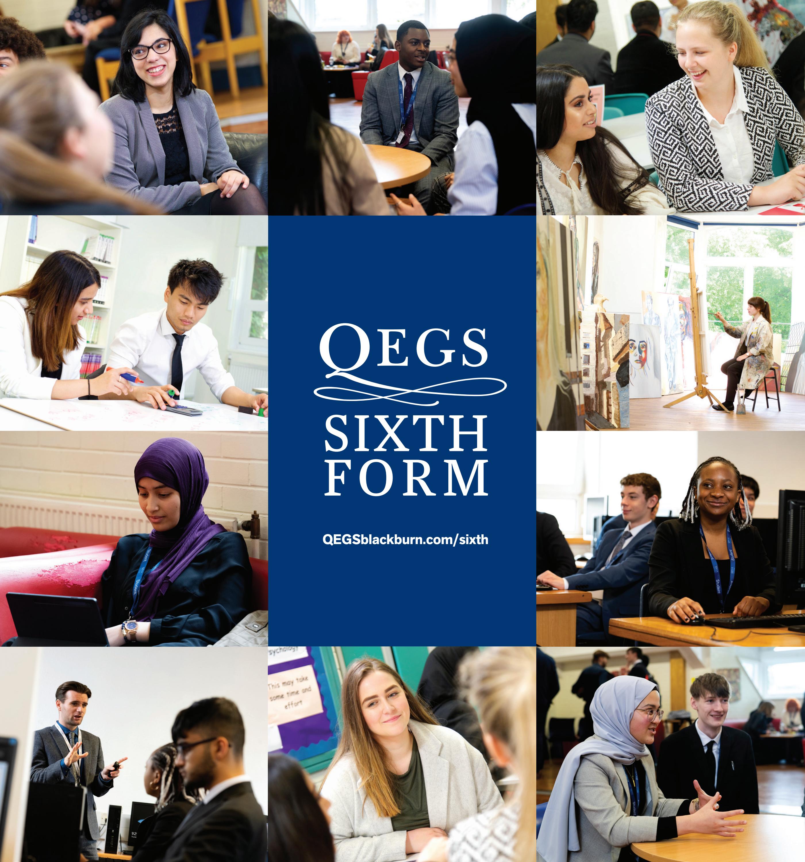QEGS Sixth Form by outworkstudio - Issuu