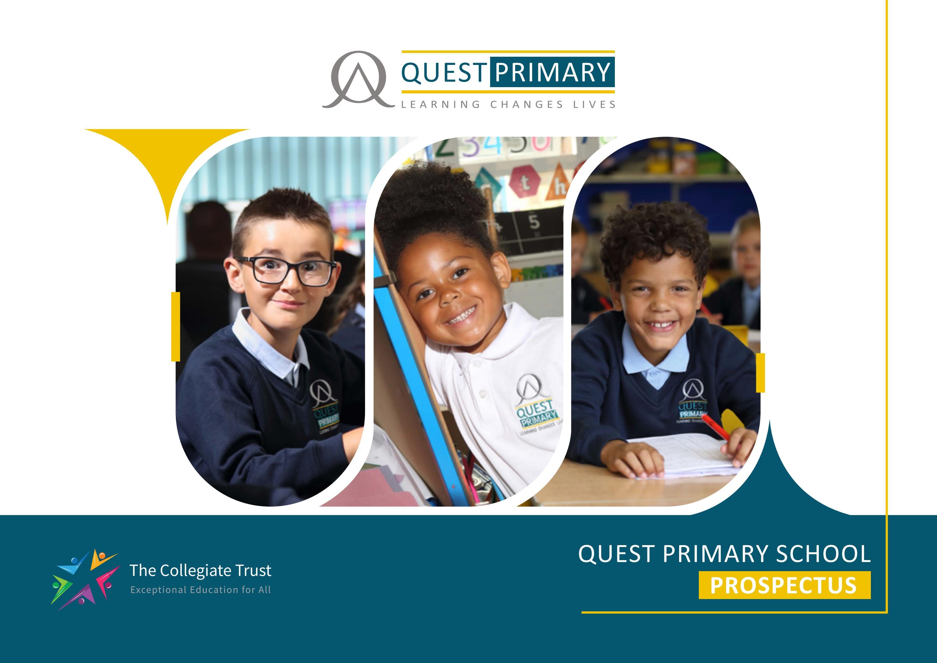 Quest Primary School Prospectus by Smarter Reach | Marketing for ...