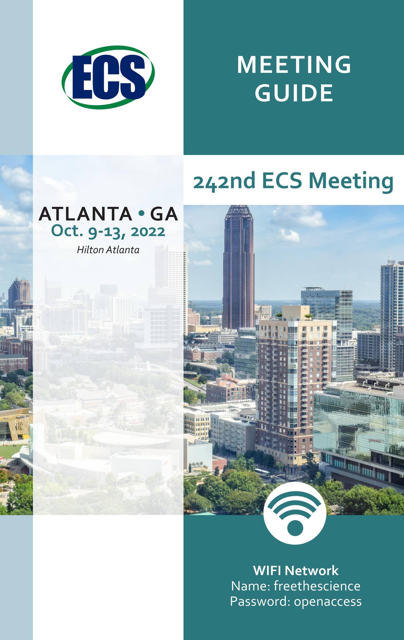 242nd ECS Meeting Atlanta, GA-Meeting Guide by The Electrochemical ...