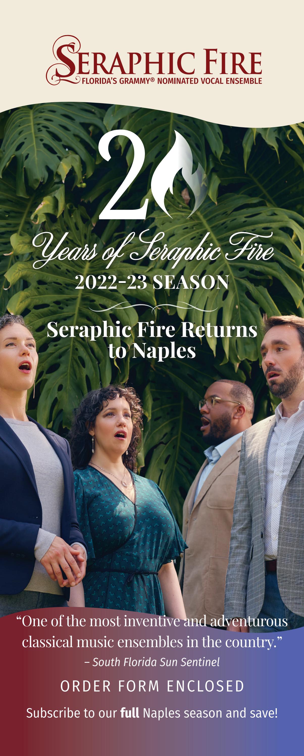 Seraphic Fire 2022-23 Naples Ticket Brochure by Seraphic Fire - Issuu