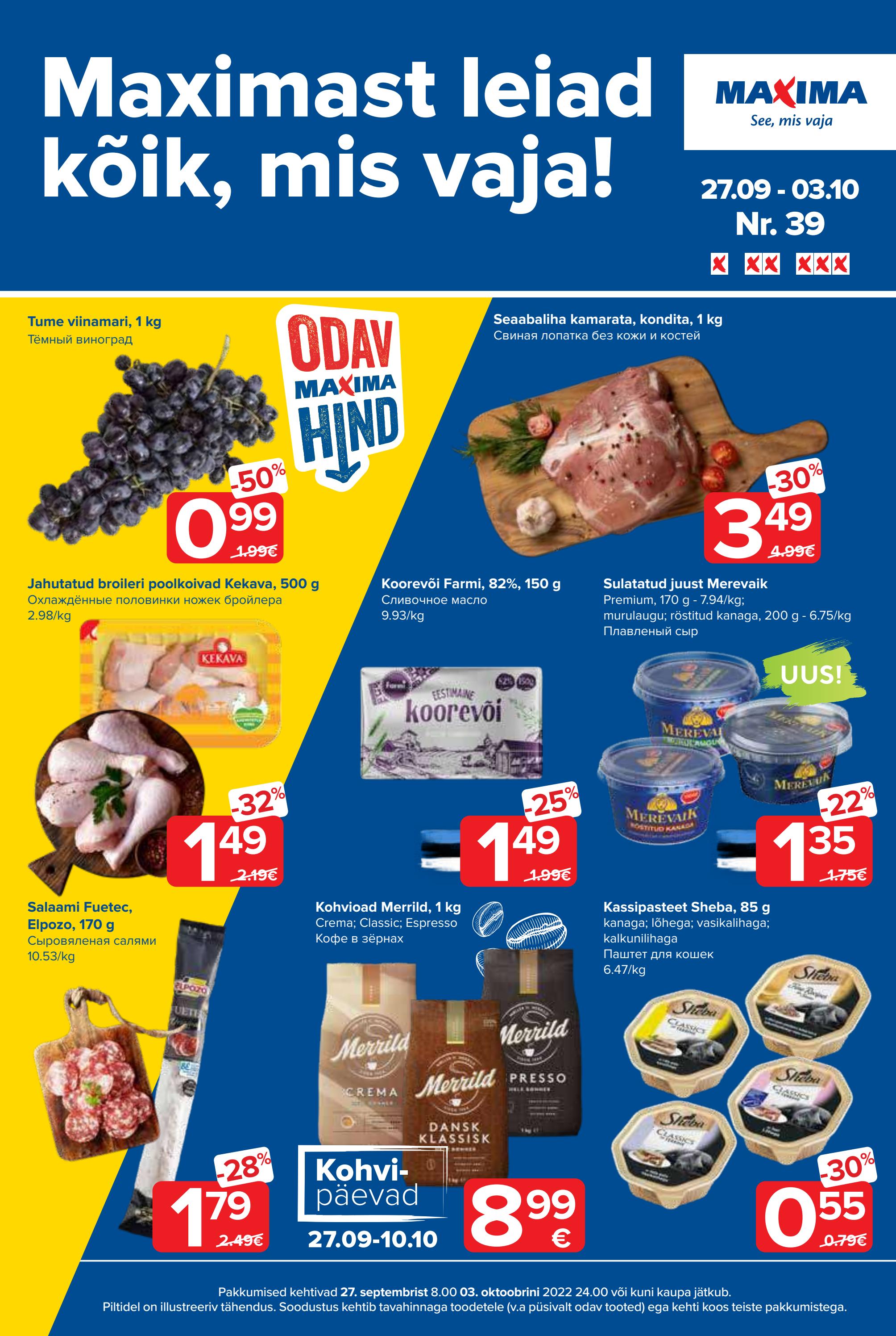 EE, Nr. 39 by MAXIMA - Latvija, Lietuva, Eesti - Issuu