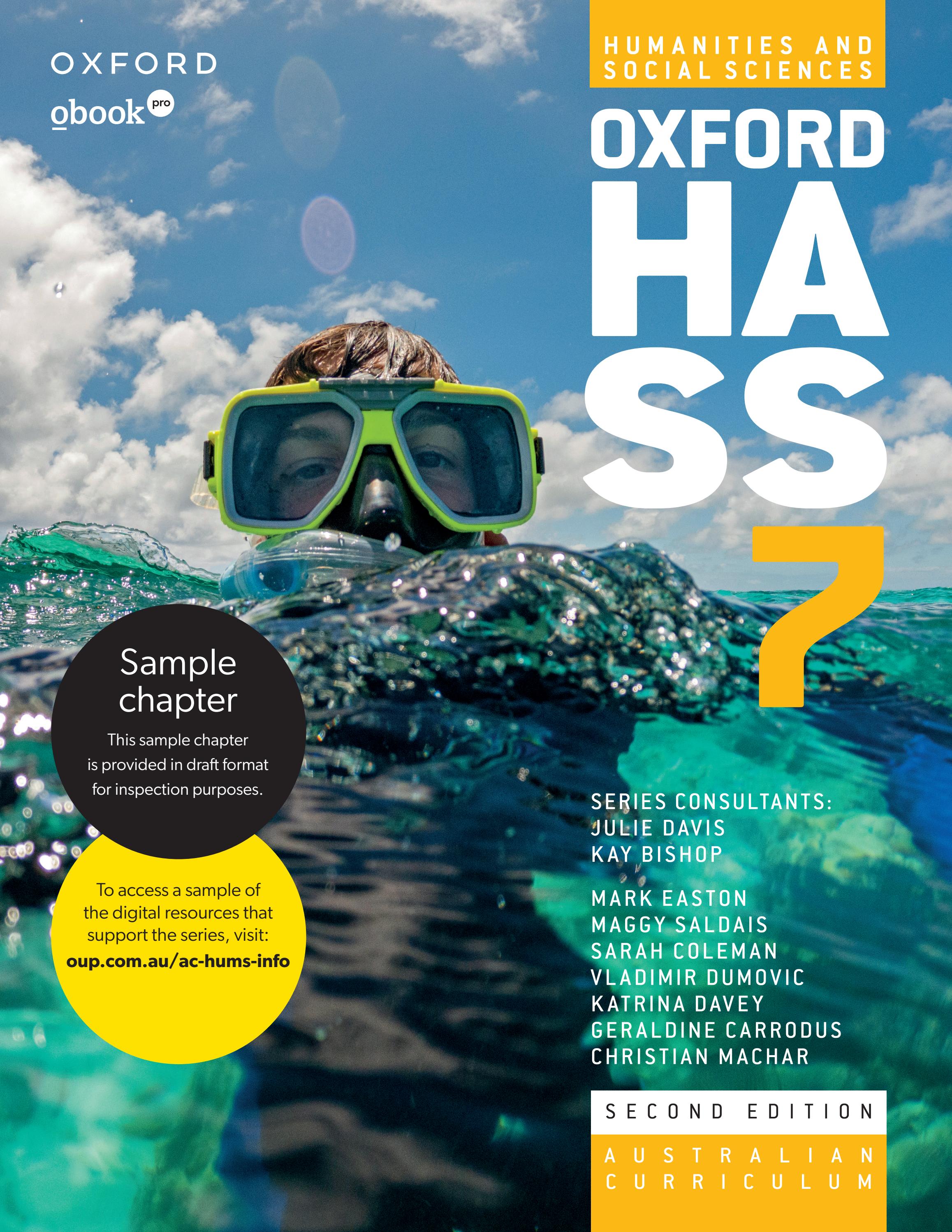 Oxford HASS 7 Australian Curriculum Student Book Sample Chapter By Oxford HASS 7 Australian Curriculum Student Book Sample Chapter By